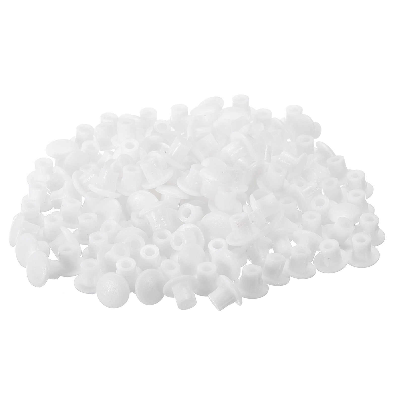 Uxcell 300Pack 5mm(3/16") Dia Plastic Screw Hole Plugs for Furniture ...