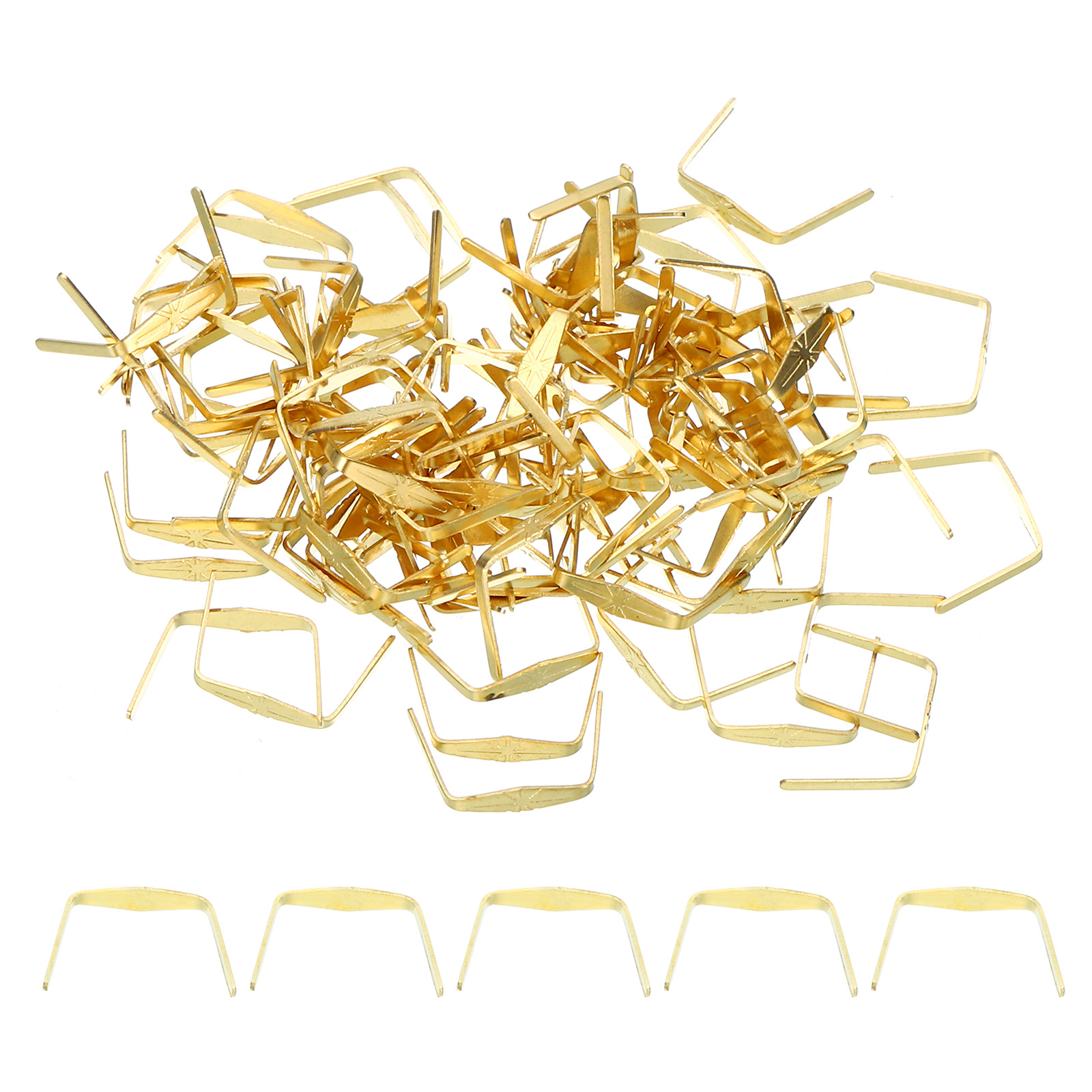 Uxcell 300Pcs 10x12mm Copper Chandelier Connector Pins Chandelier ...