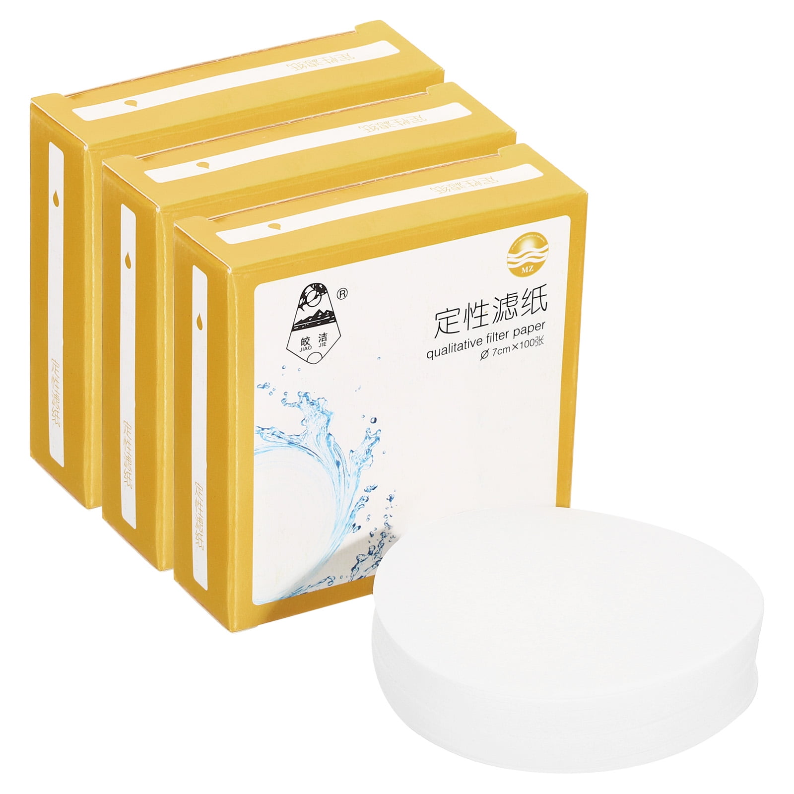 Uxcell 300Pcs 7cm Qualitative Filter Paper Circles, Slow Speed Round ...