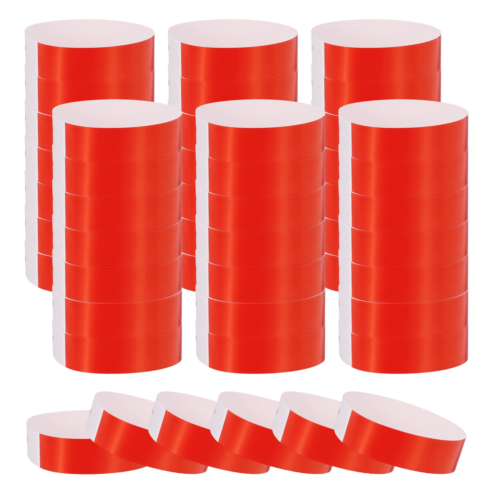 Uxcell 300Pcs Paper Wristbands for Events, Waterproof Hand Bands ...