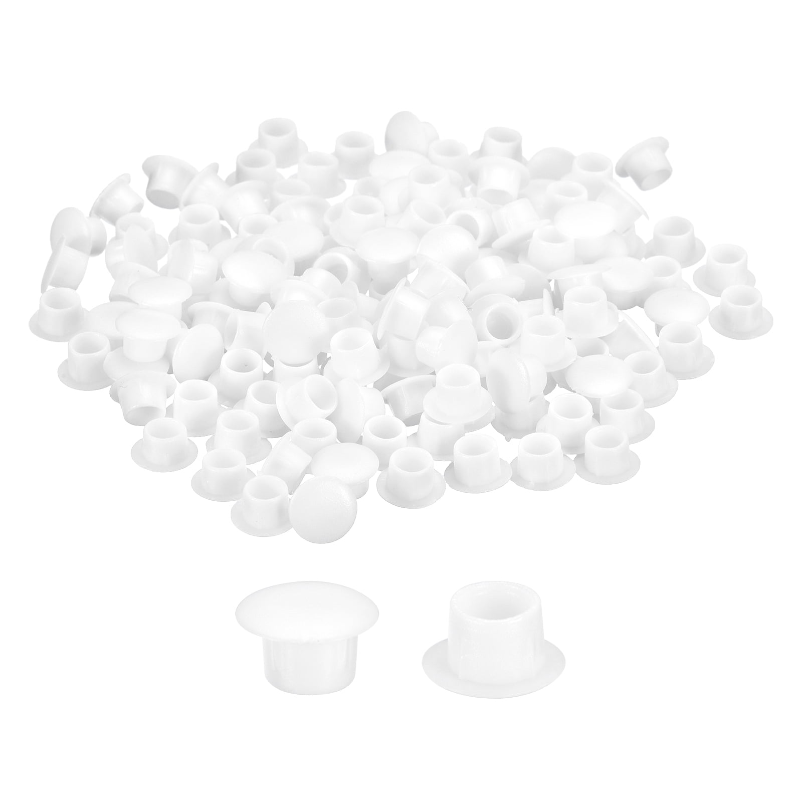 Uxcell 300Pcs Screw Hole Plugs, 8mm(5/16") Dia Button Plugs Snap in ...