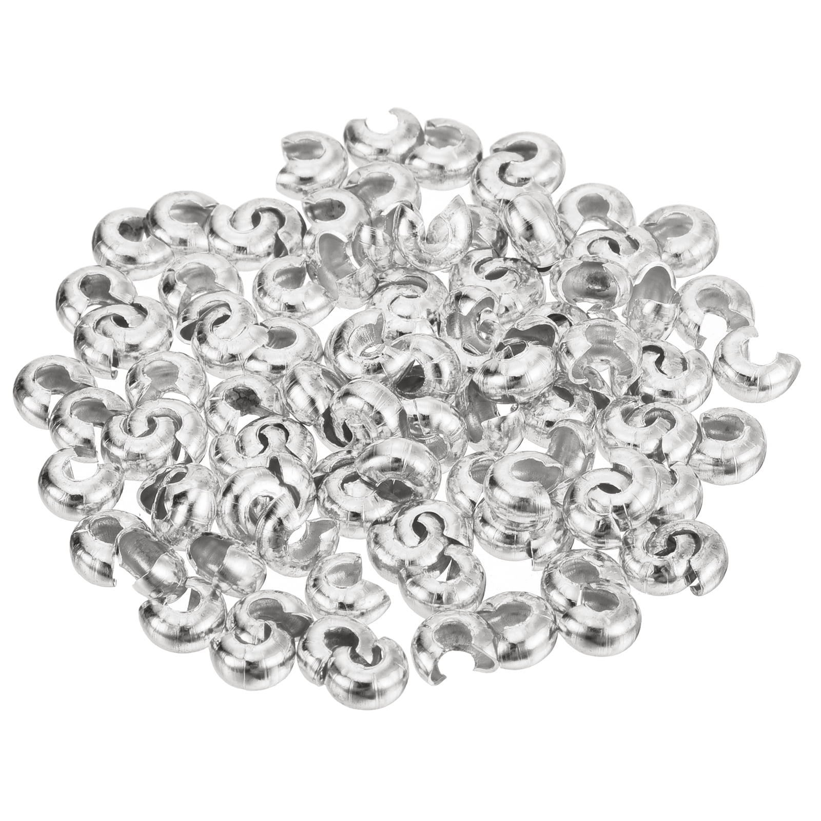 Uxcell 300pack Crimp Bead Covers, 4mm/0.16