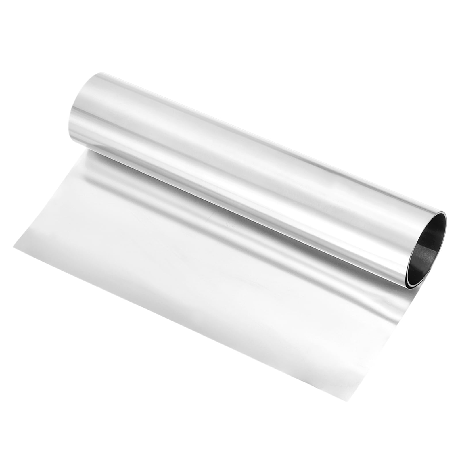 Uxcell 301 Stainless Steel Foil Roll, 0.05mm x 150mm x 1m High ...
