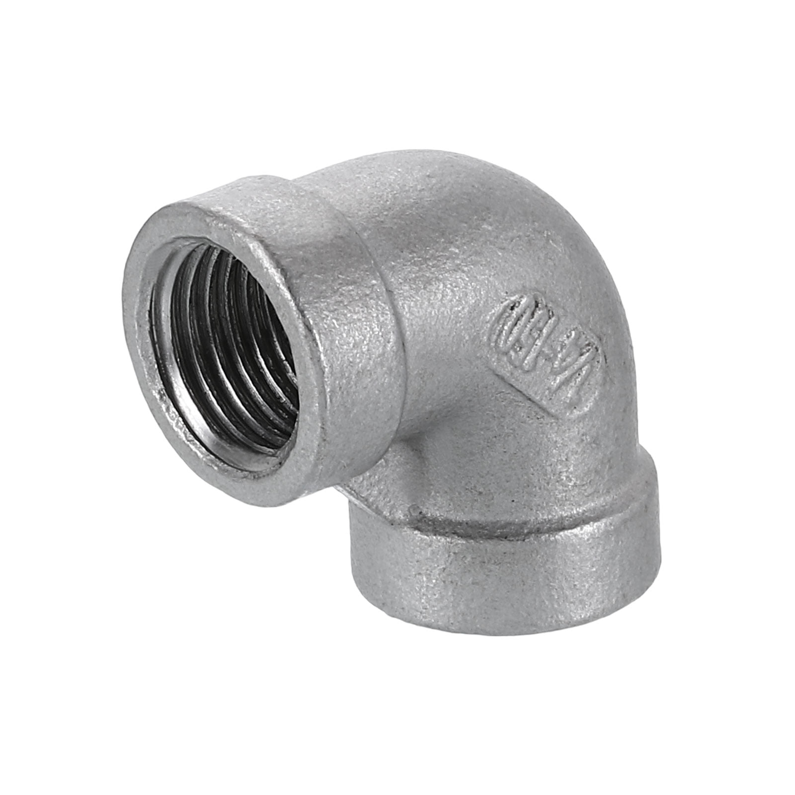 Uxcell 304 Stainless Steel 90 Degree Elbow Fittings G1/4 Female to ...