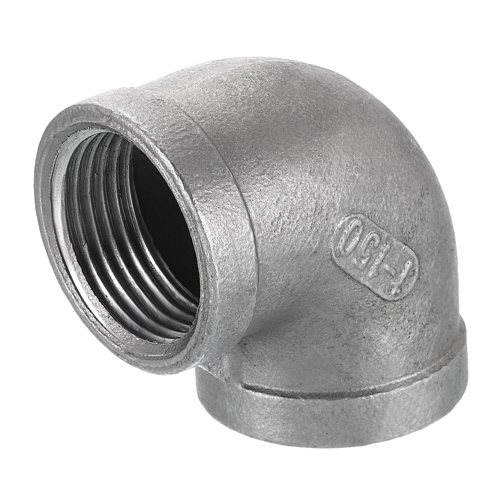 Uxcell 304 Stainless Steel 90 Degree Elbow Fittings G1 Female to Female ...