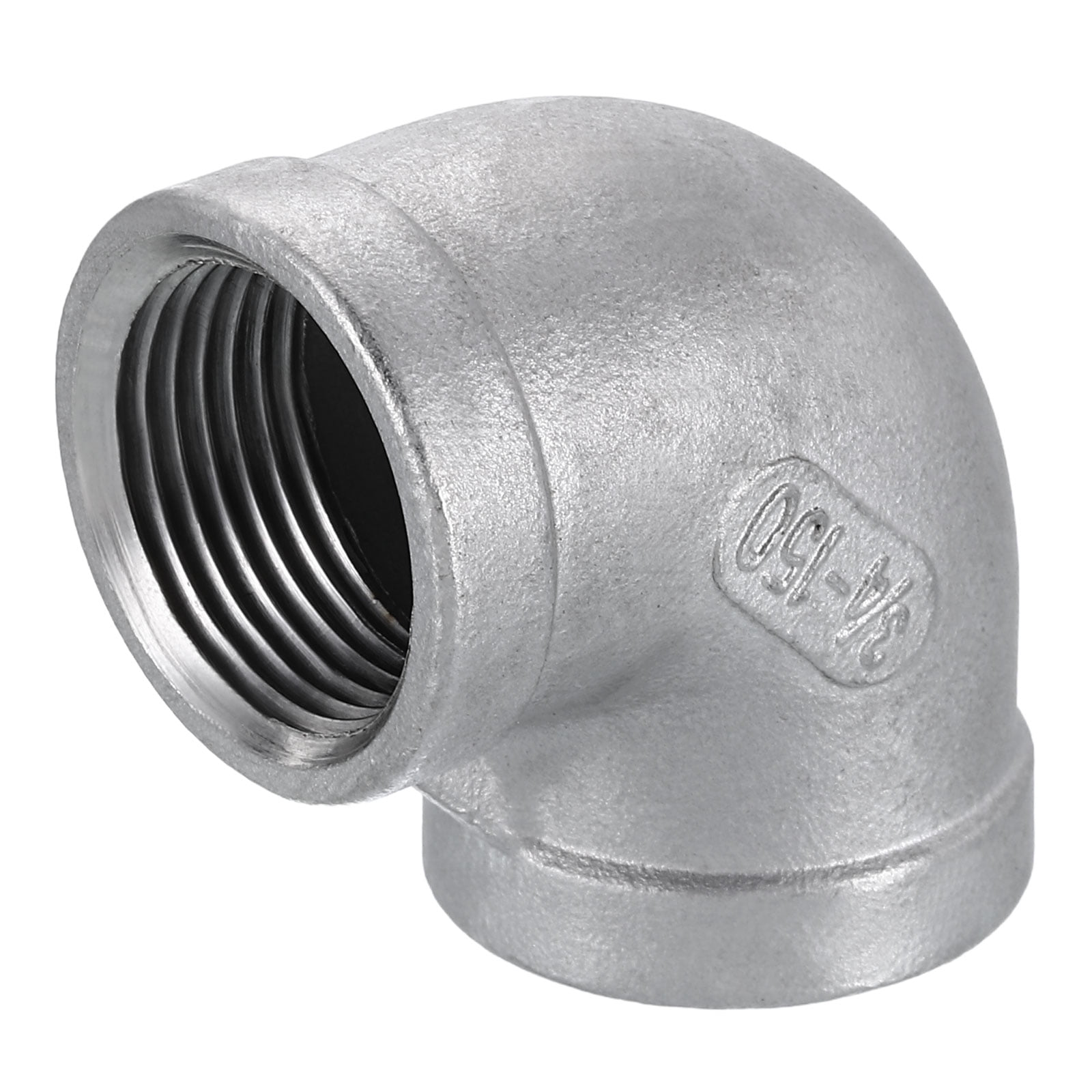 Uxcell 304 Stainless Steel 90 Degree Elbow Fittings G3/4 Female to ...