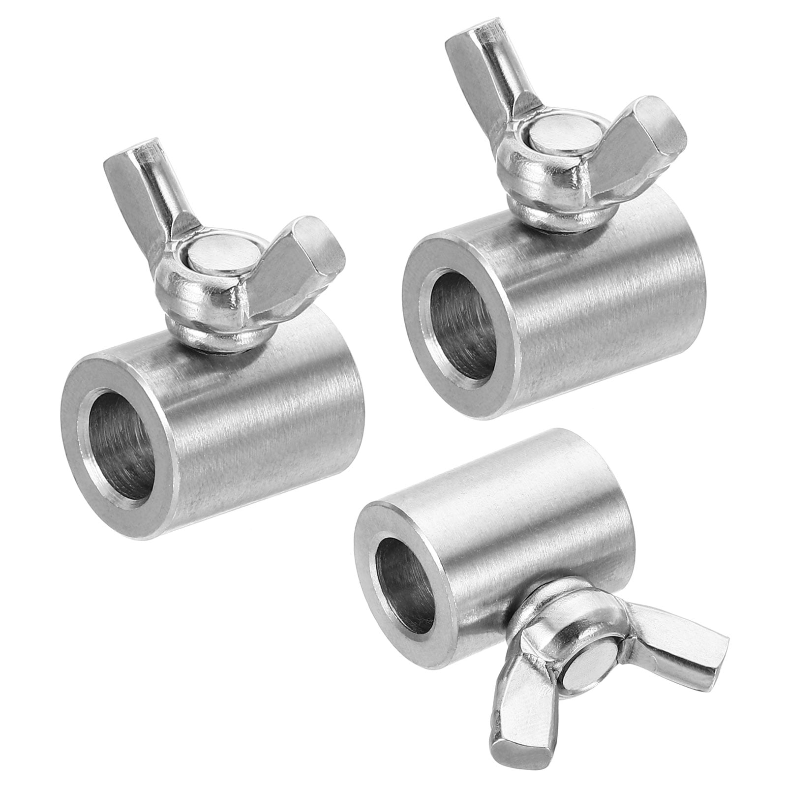 Uxcell 304 Stainless Steel 9mm Hole Wire Rope Clips, 3Pcs Wire Rope ...