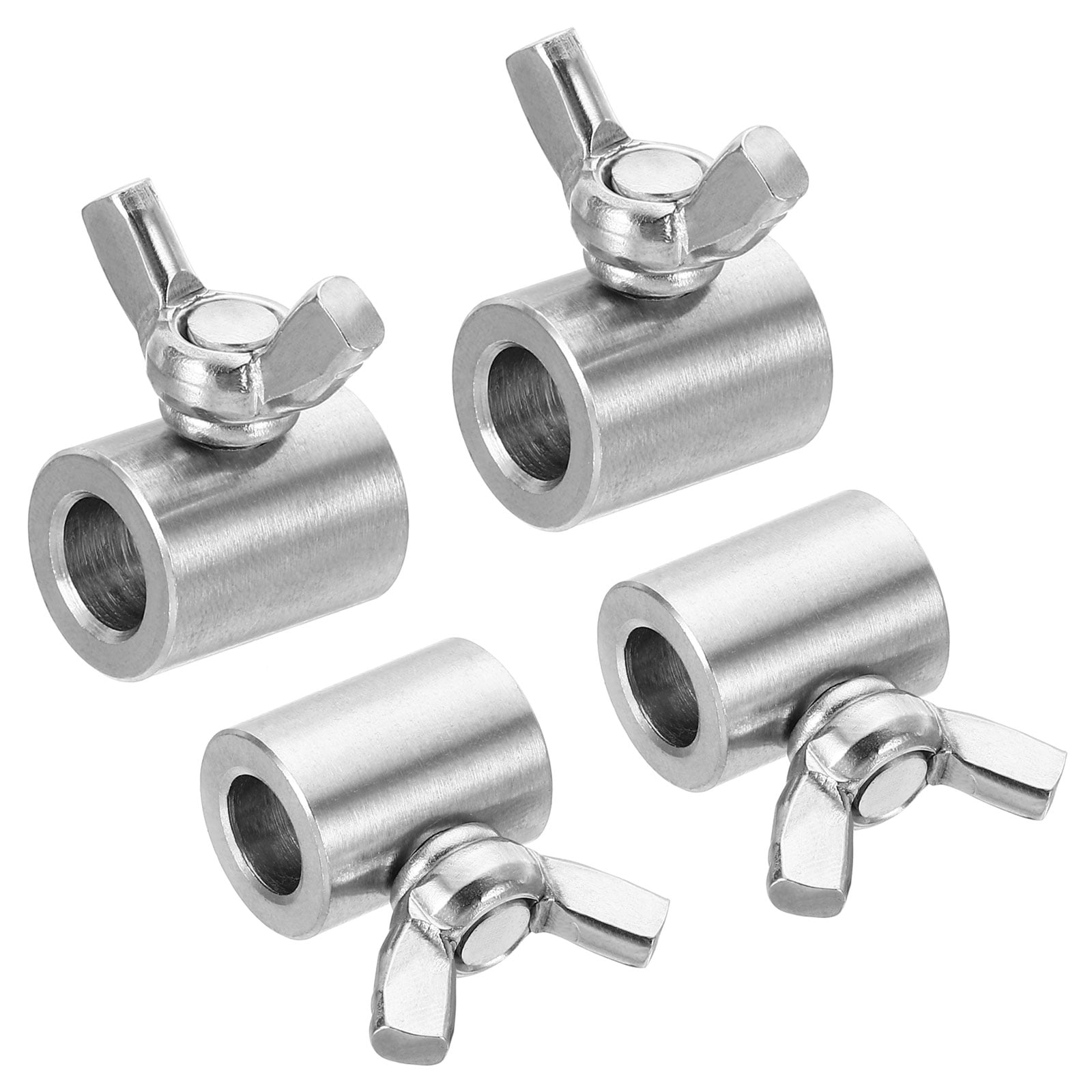 Uxcell 304 Stainless Steel 9mm Hole Wire Rope Clips, 4Pcs Wire Rope ...