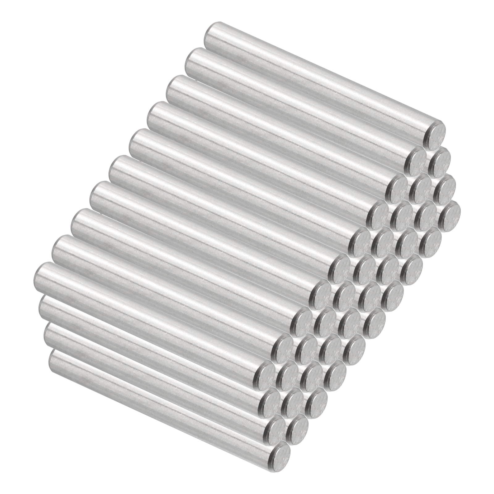 Uxcell 304 Stainless Steel Dowel Pin 3x25 mm, Metal Shelf Peg Support ...