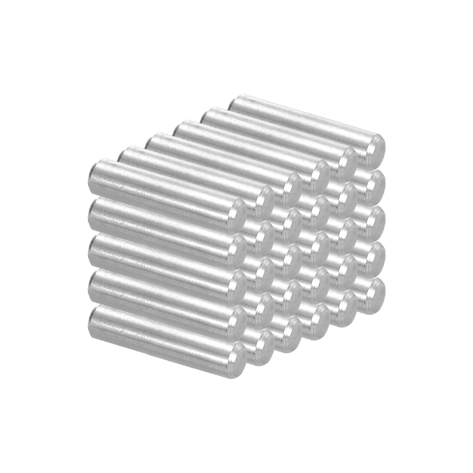 Uxcell 304 Stainless Steel Dowel Pin 5x20 mm (3/16" Dia) 30 Pcs ...