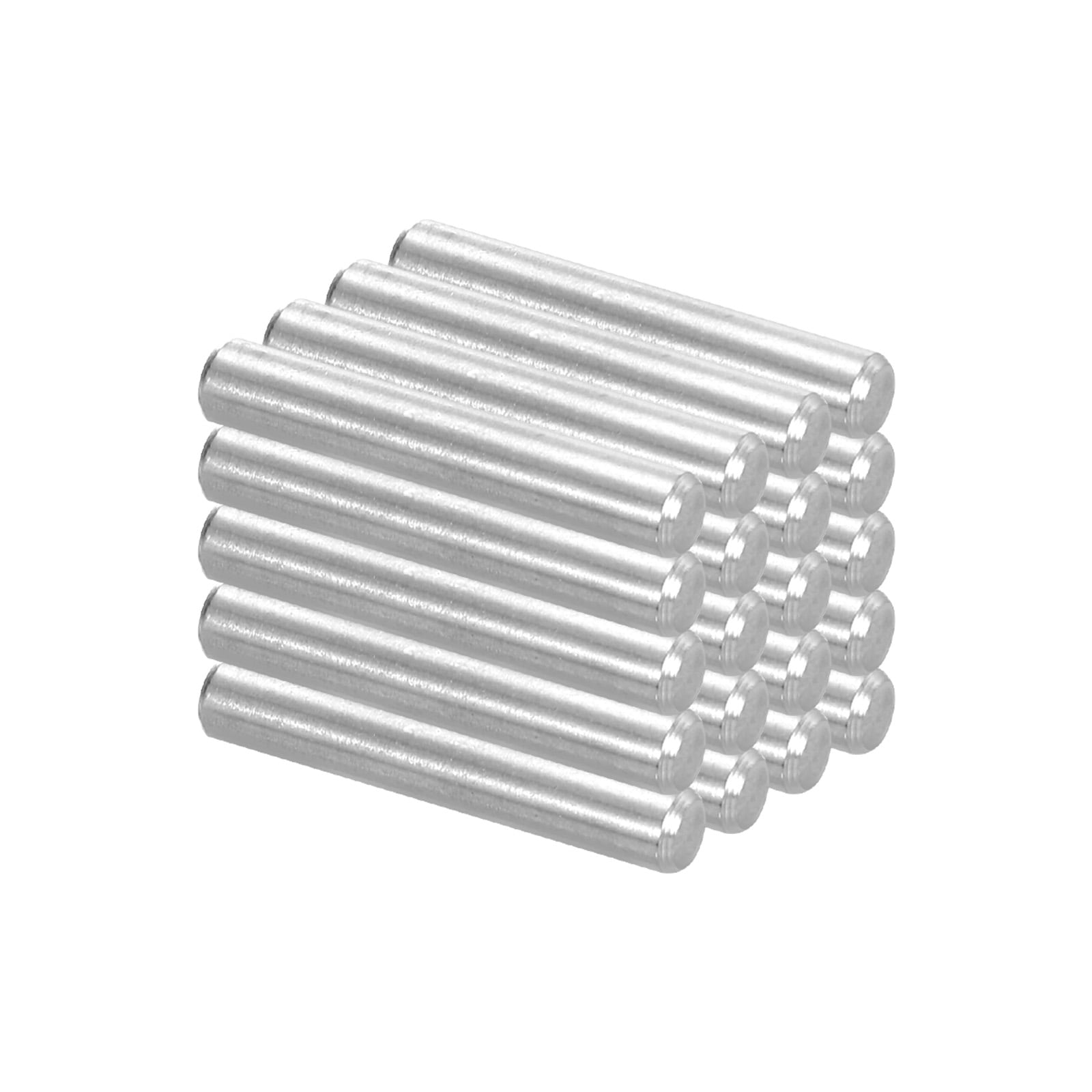 Uxcell 304 Stainless Steel Dowel Pin 5x30 mm (3/16" Dia) 20 Pcs ...