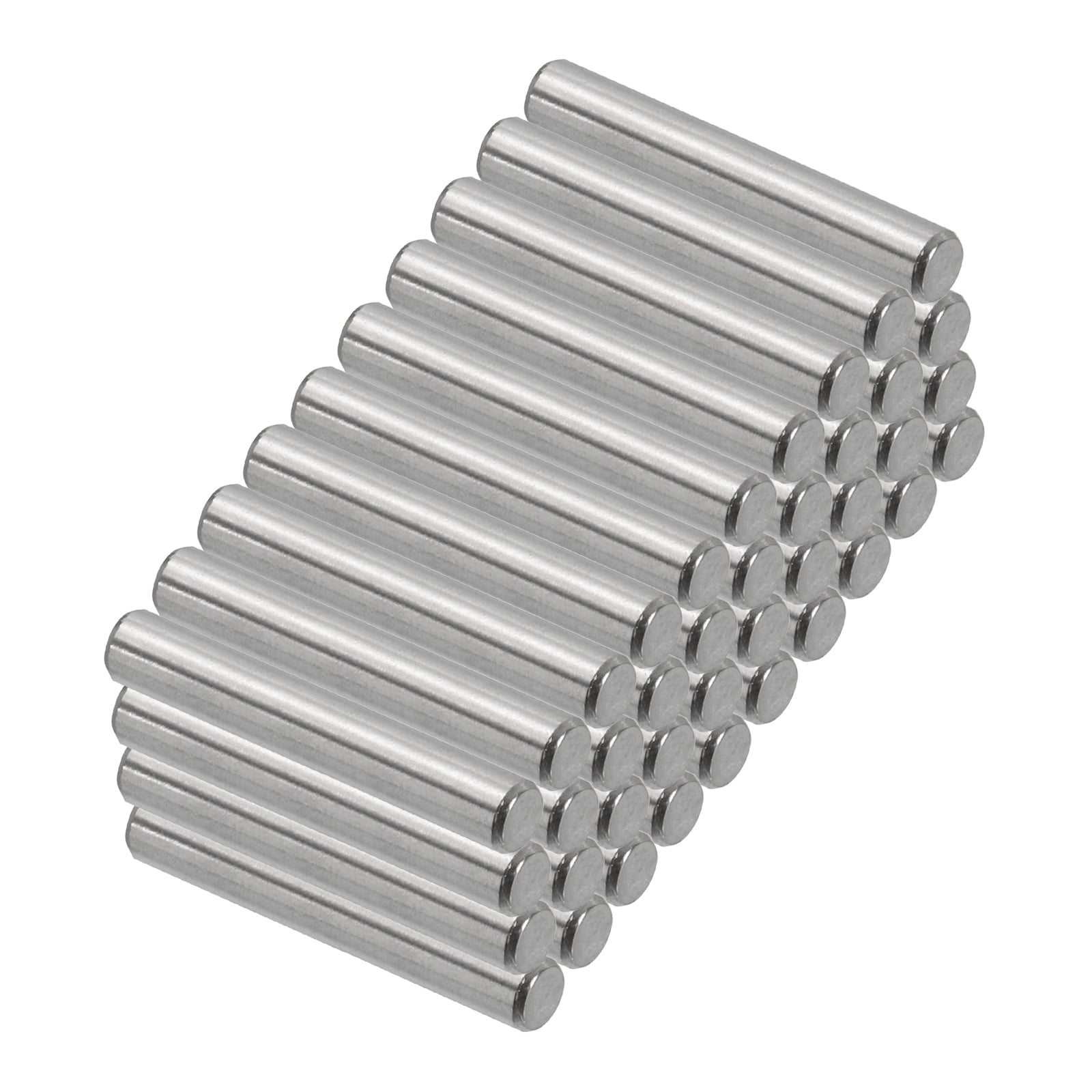 Uxcell 304 Stainless Steel Dowel Pins 4 x 25 Mm, 100 Pack Metal Dowel ...
