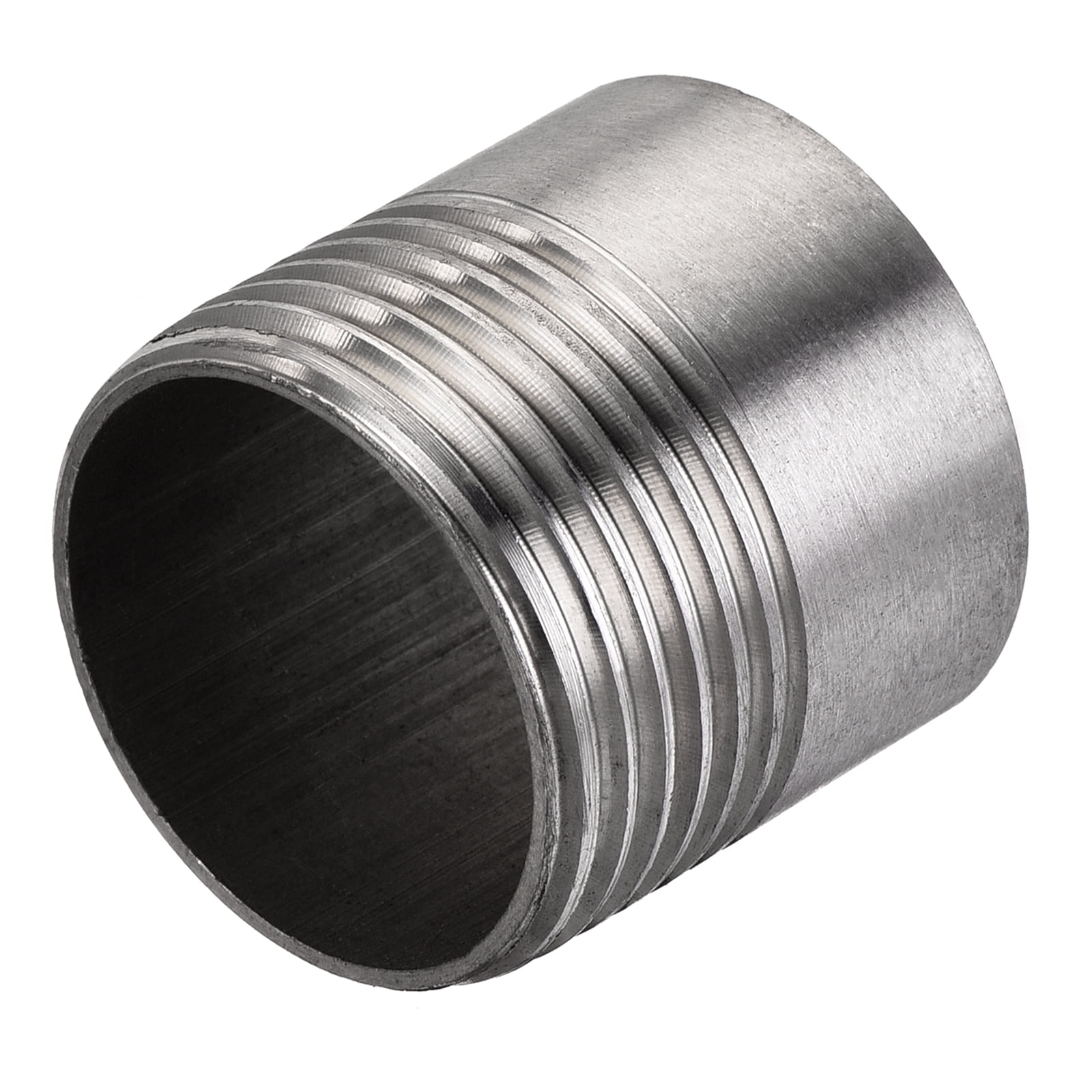 Uxcell 304 Stainless Steel G1 Male Half Threaded Weldable Weld Coupling ...