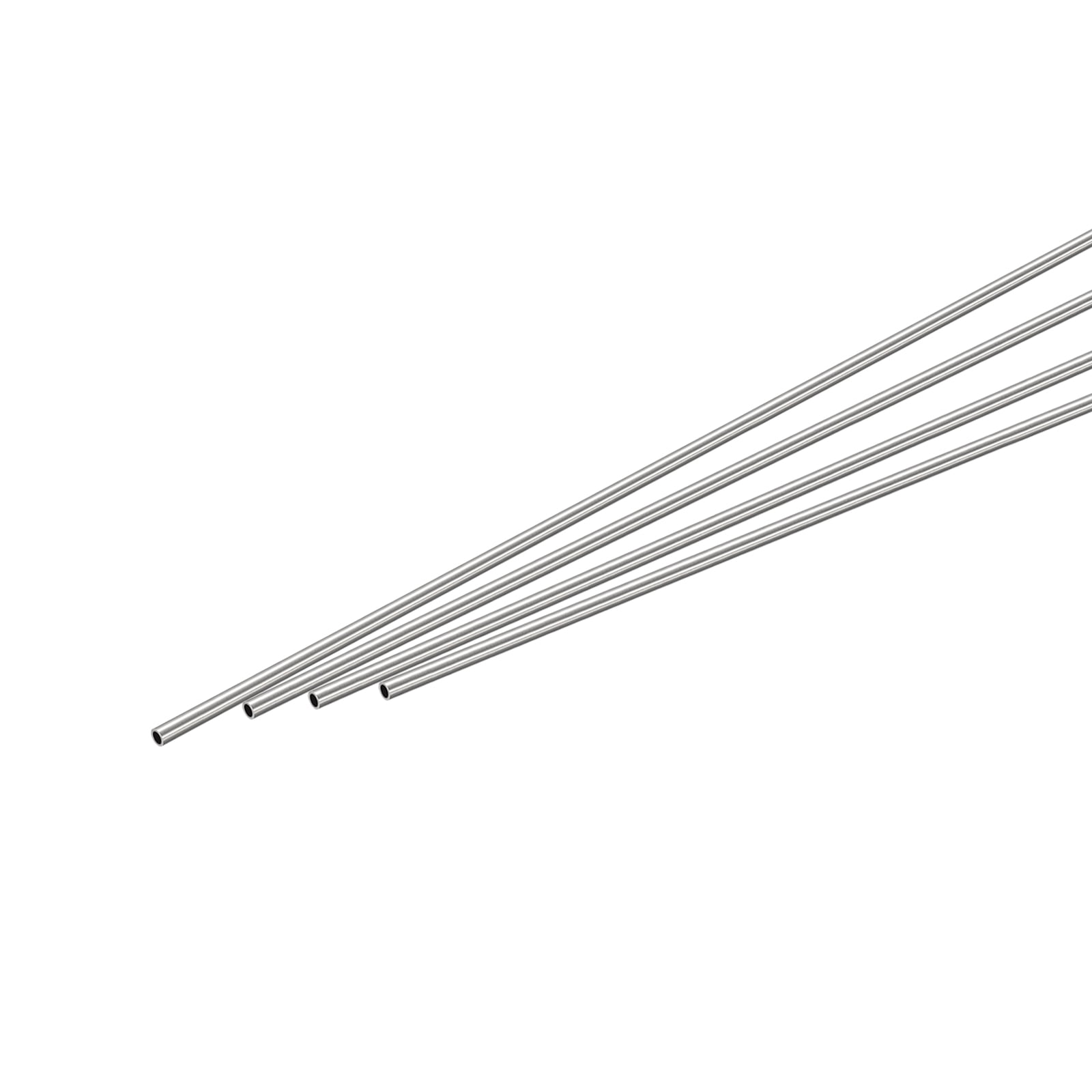 Uxcell 304 Stainless Steel Metal Seamless Straight Tubing Tubes 1mm x 0 ...
