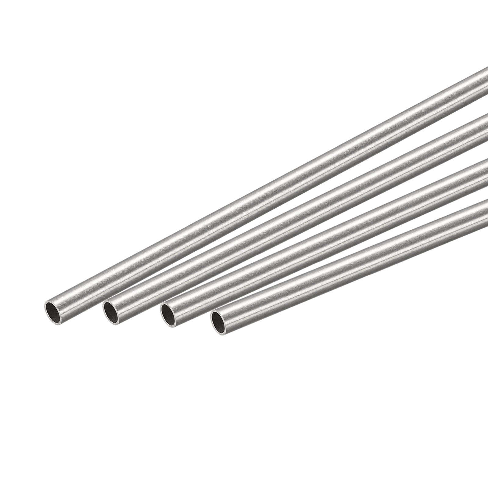 Uxcell 304 Stainless Steel Metal Seamless Straight Tubing Tubes 4mm x 0 ...