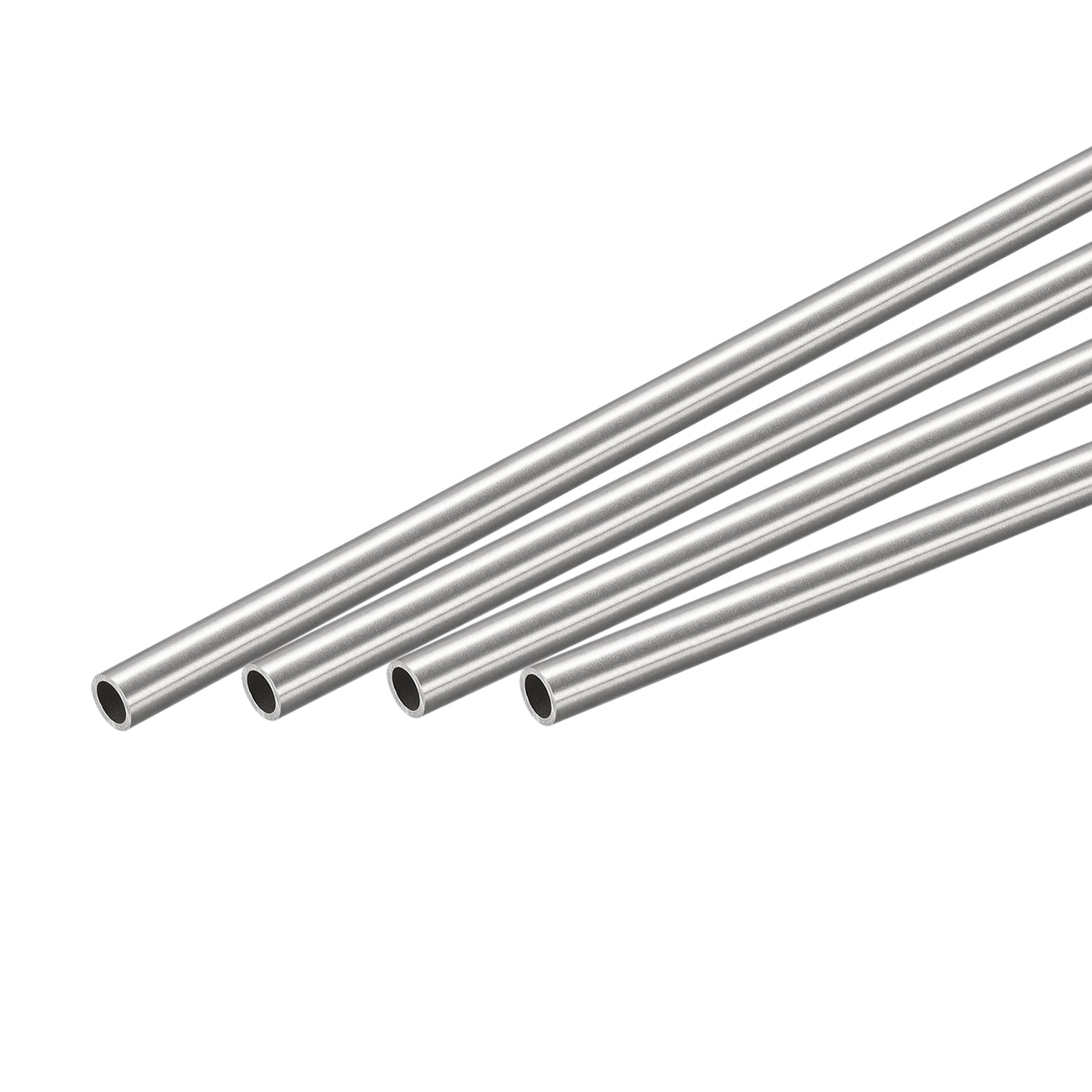 Uxcell 304 Stainless Steel Metal Seamless Straight Tubing Tubes 4mm x 0 ...