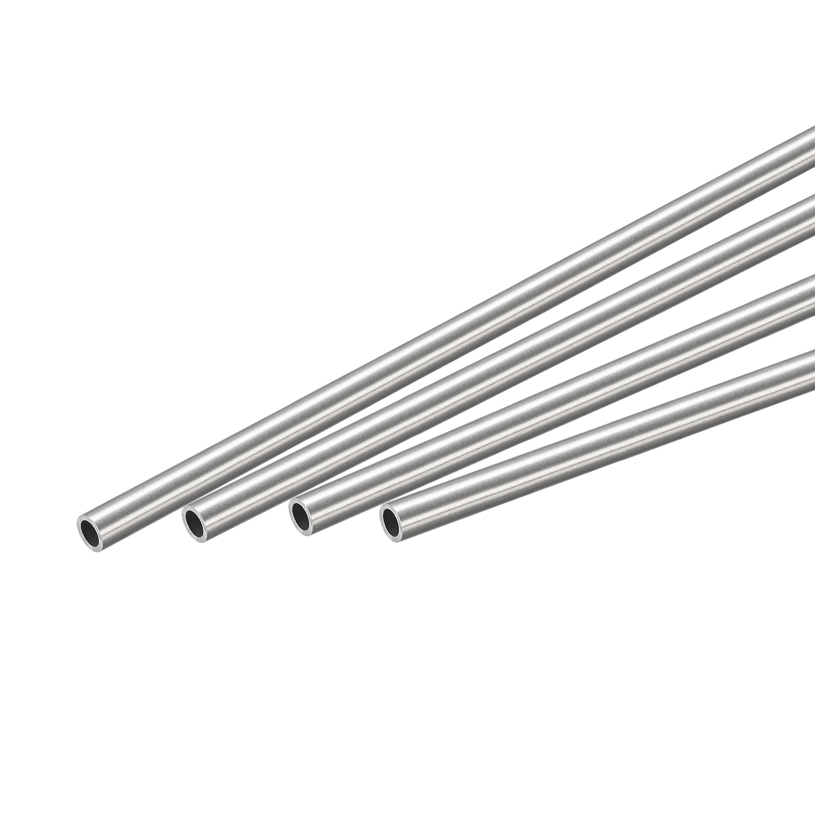 Uxcell 304 Stainless Steel Metal Seamless Straight Tubing Tubes 4mm x 0 ...