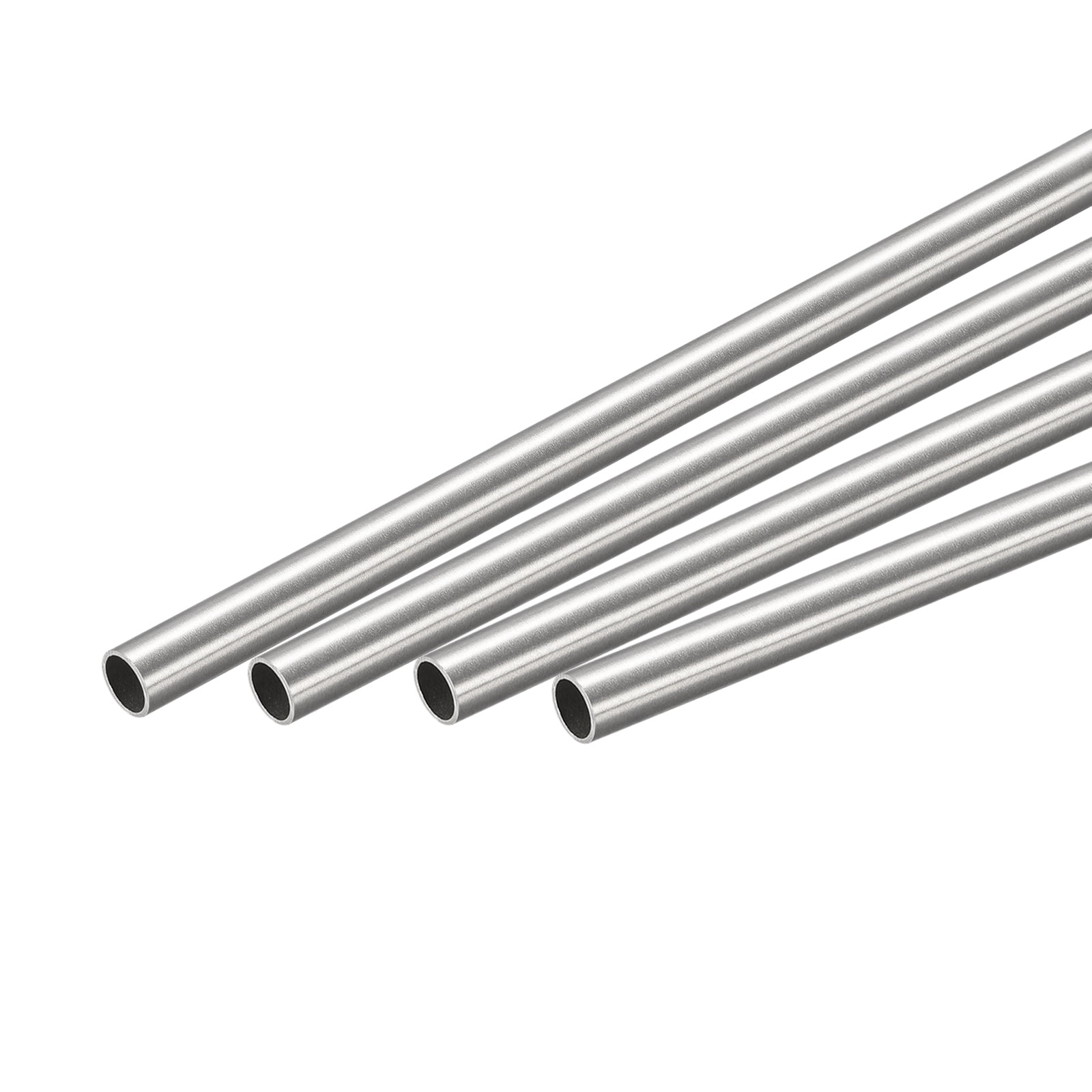Uxcell 304 Stainless Steel Metal Seamless Straight Tubing Tubes 5mm x 0 ...