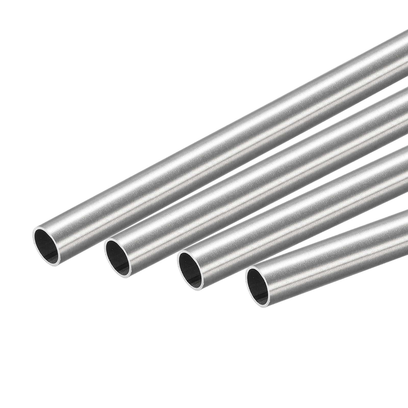 Uxcell 304 Stainless Steel Metal Seamless Straight Tubing Tubes 9mm x 0 ...