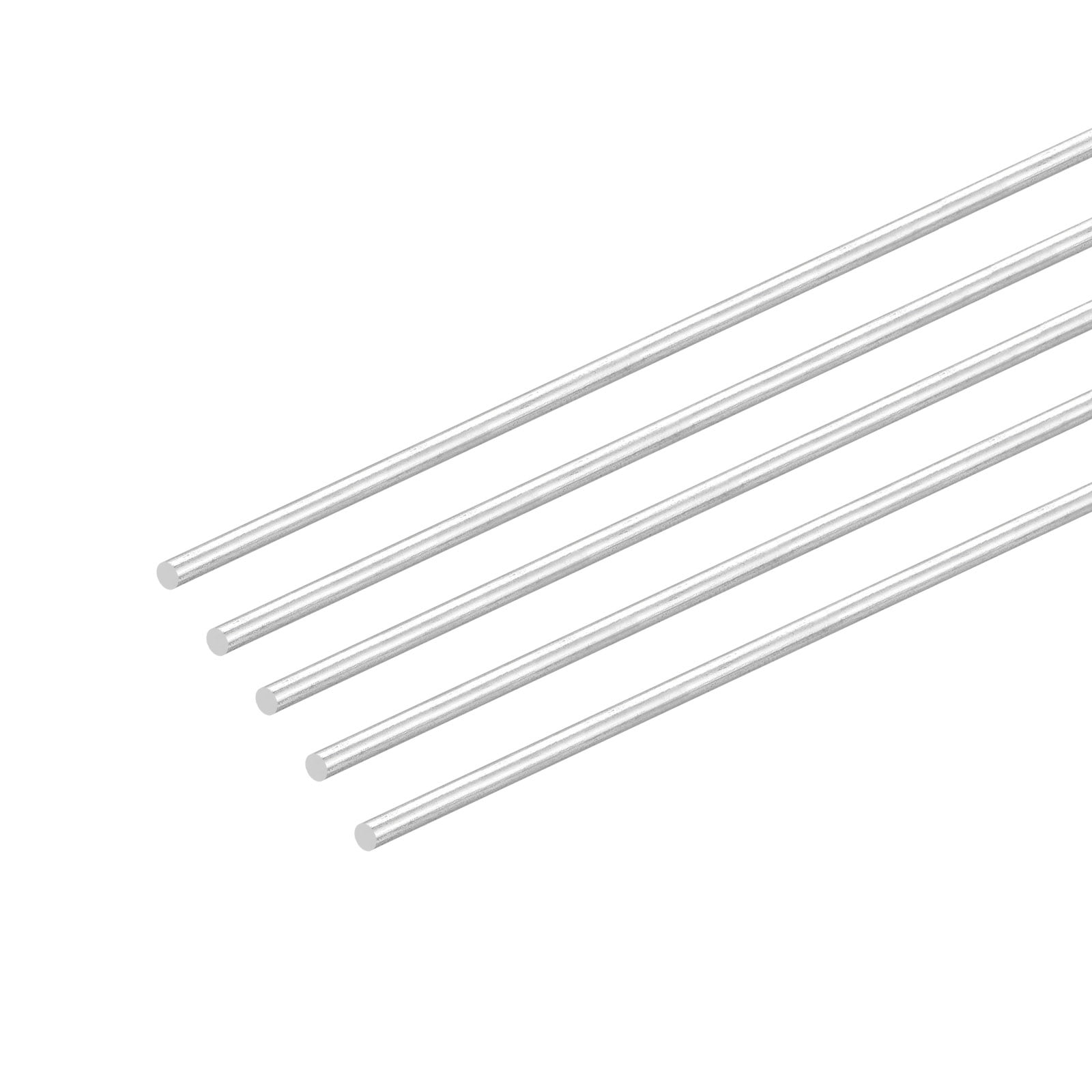 Uxcell 304 Stainless Steel Round Rods 2.5mm x 350mm for DIY Craft, 5 Pack - Walmart.com