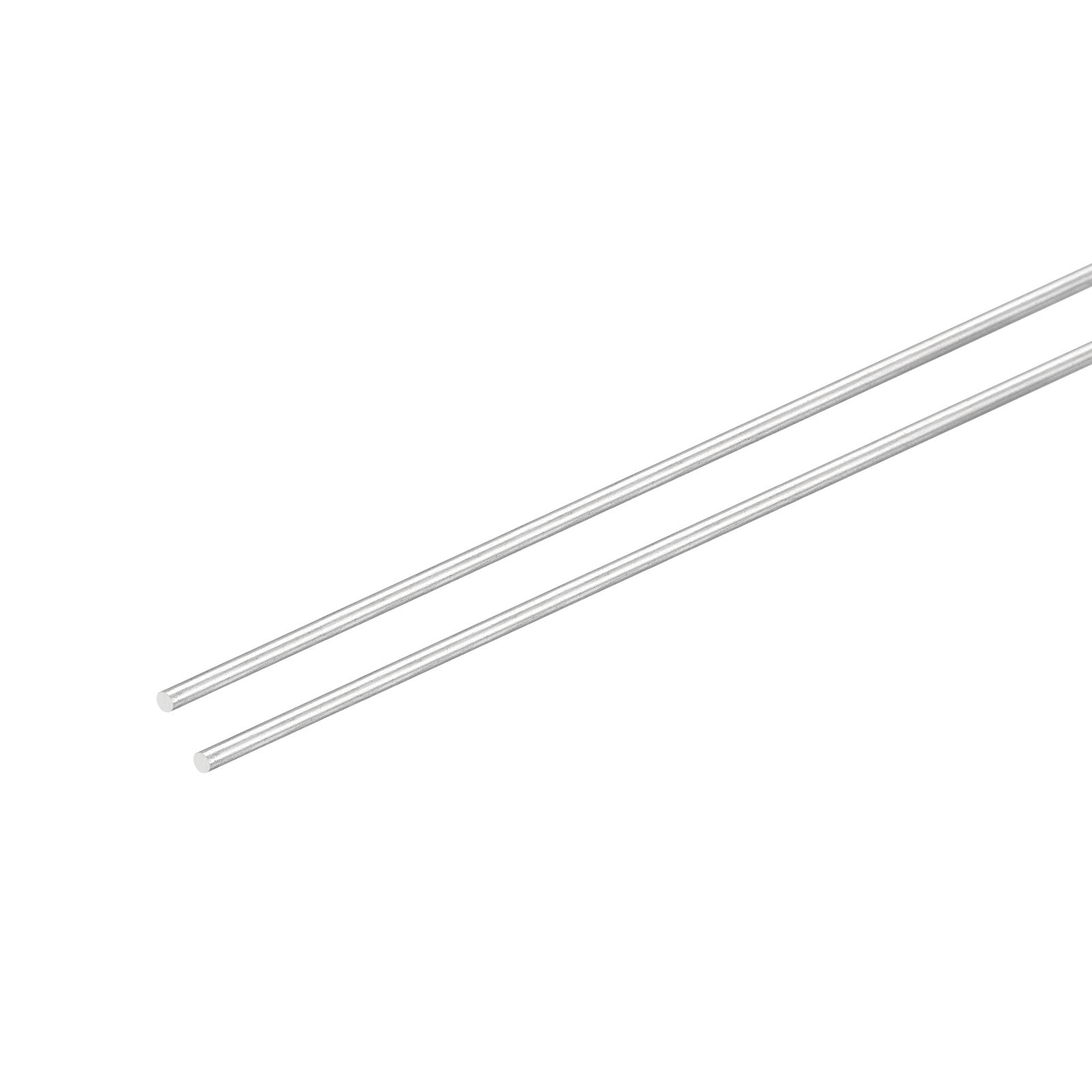 Uxcell 304 Stainless Steel Round Rods 2mm x 400mm for DIY Craft, 2 Pack - Walmart.com