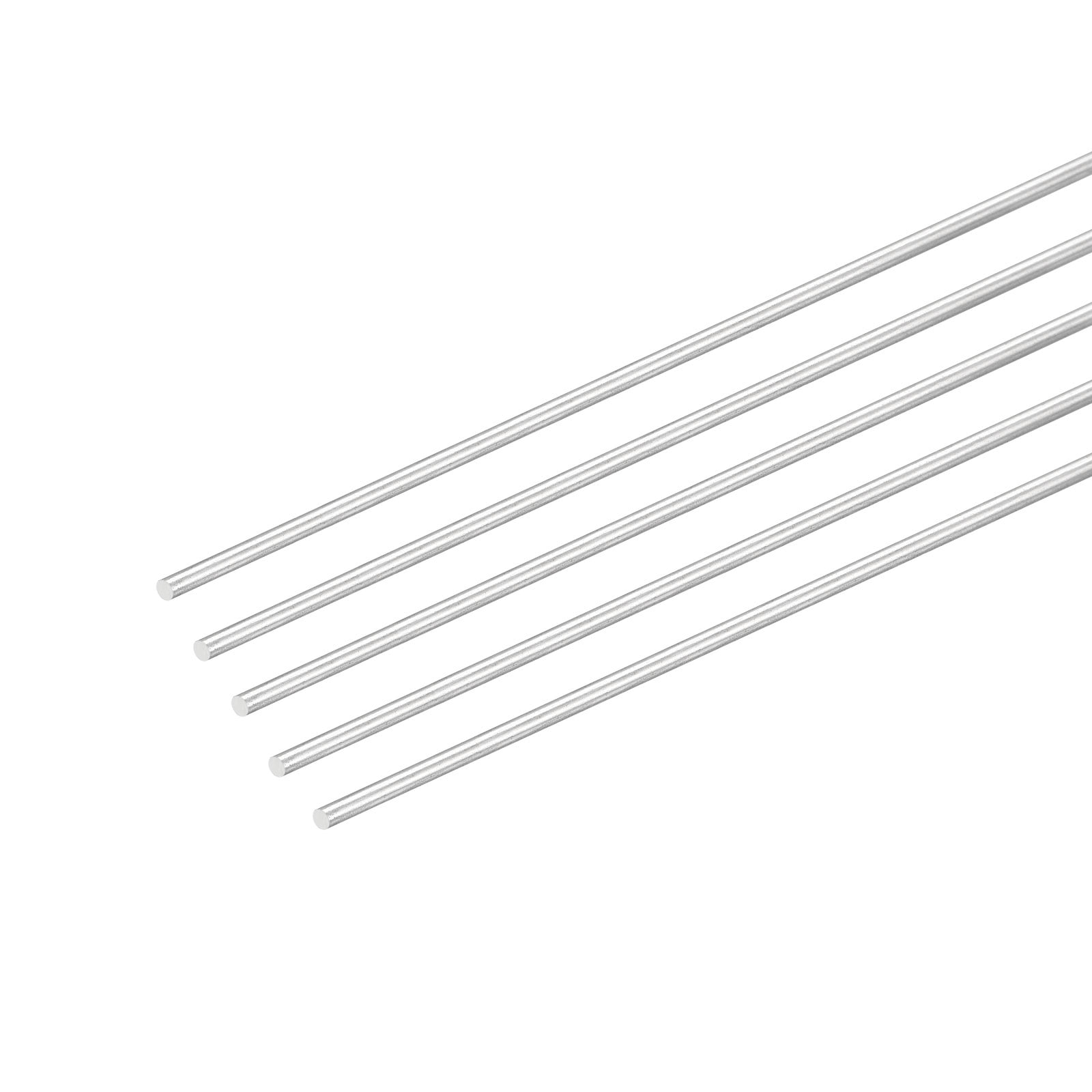 Uxcell 304 Stainless Steel Round Rods 2mm x 450mm for DIY Craft, 5 Pack - Walmart.com