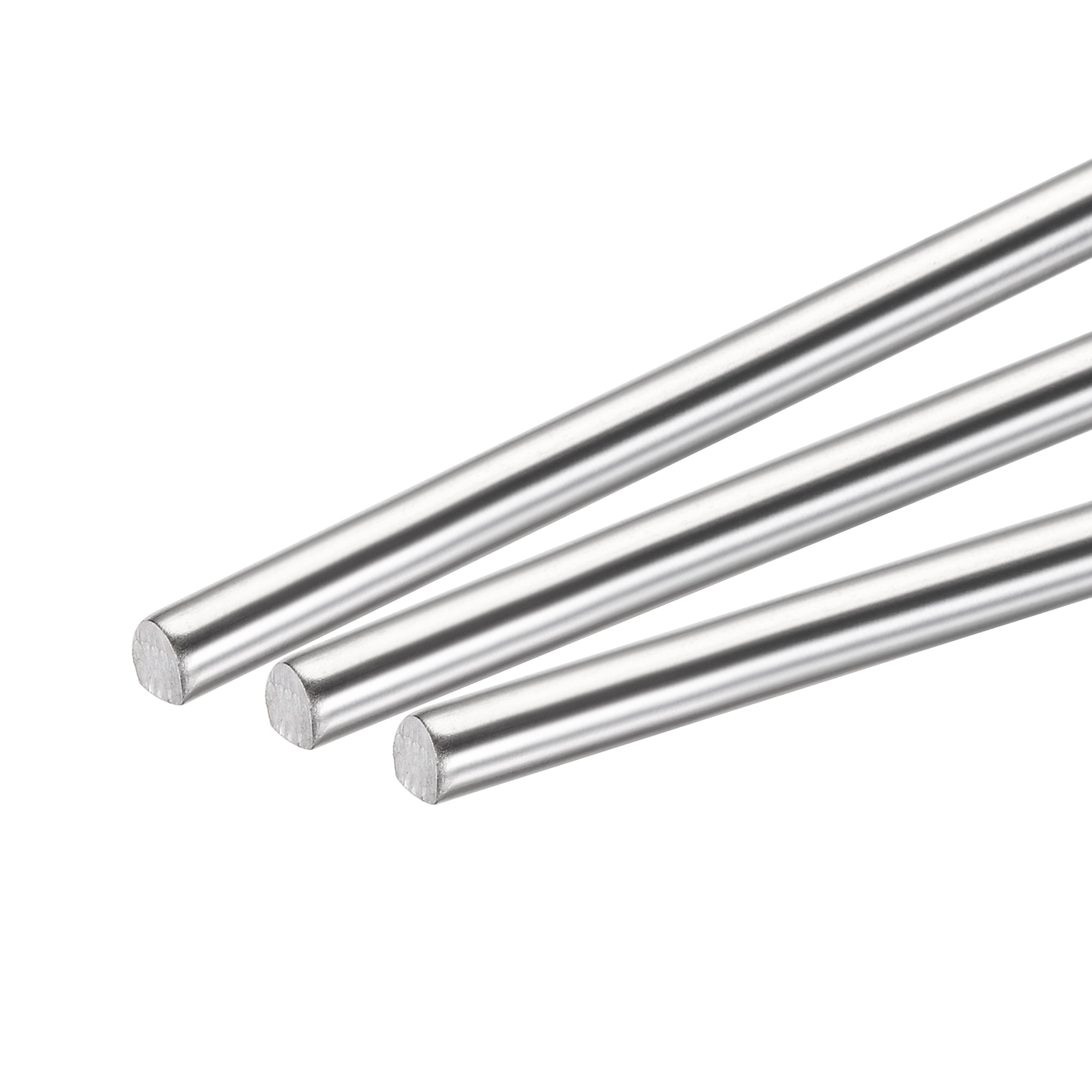 Uxcell 304 Stainless Steel Round Rods, 3.5mm x 100mm for DIY Craft Model Car 10 pack - Walmart.com