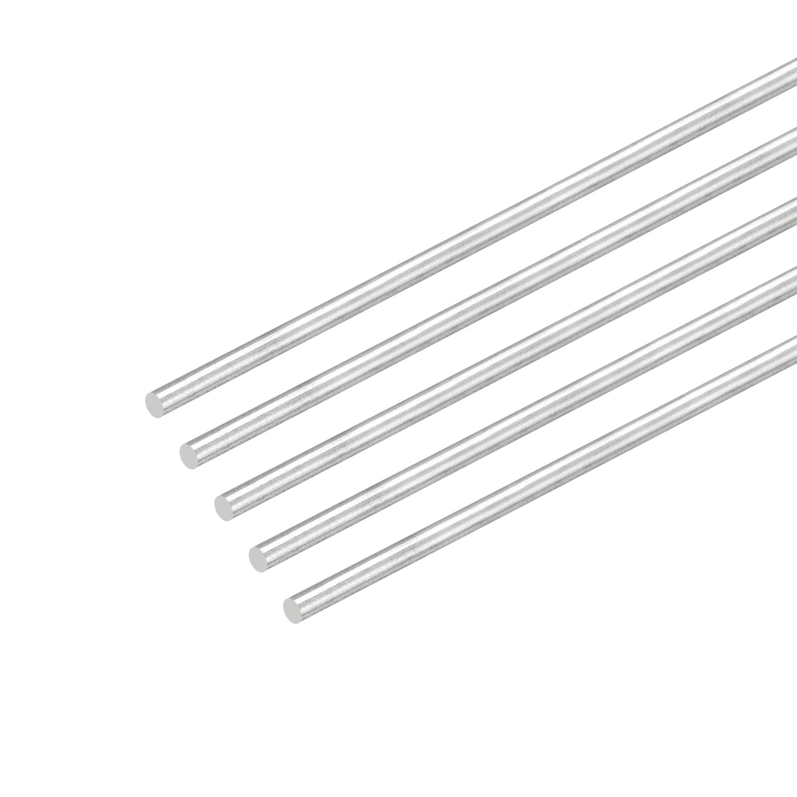 Uxcell 304 Stainless Steel Round Rods 3.5mm x 350mm for DIY Craft, 5 Pack - Walmart.com