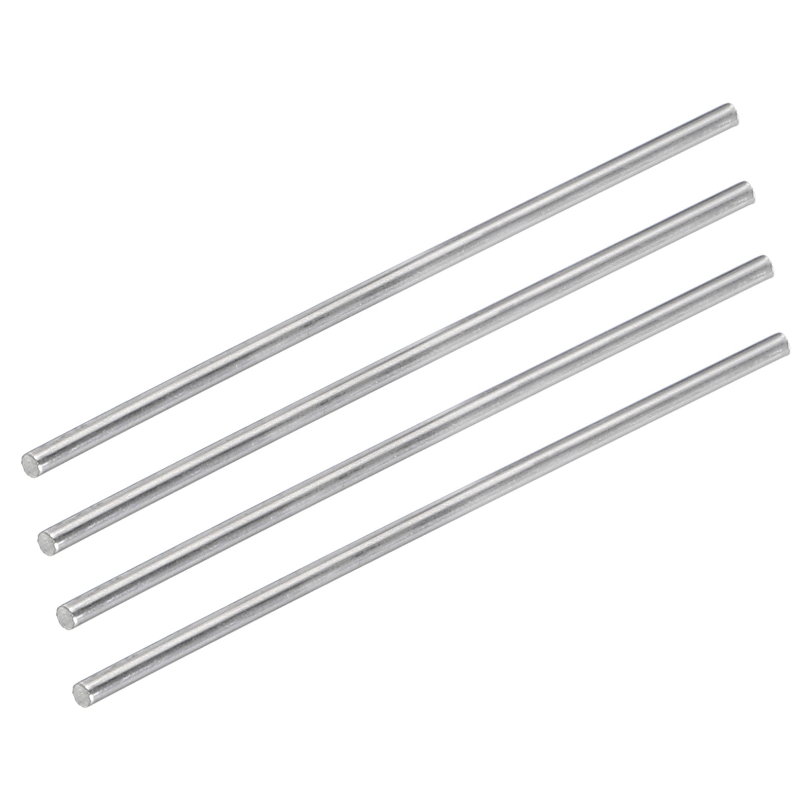 Uxcell 304 Stainless Steel Round Rods 3mm x 100mm for DIY Craft, 4Pcs - Walmart.com