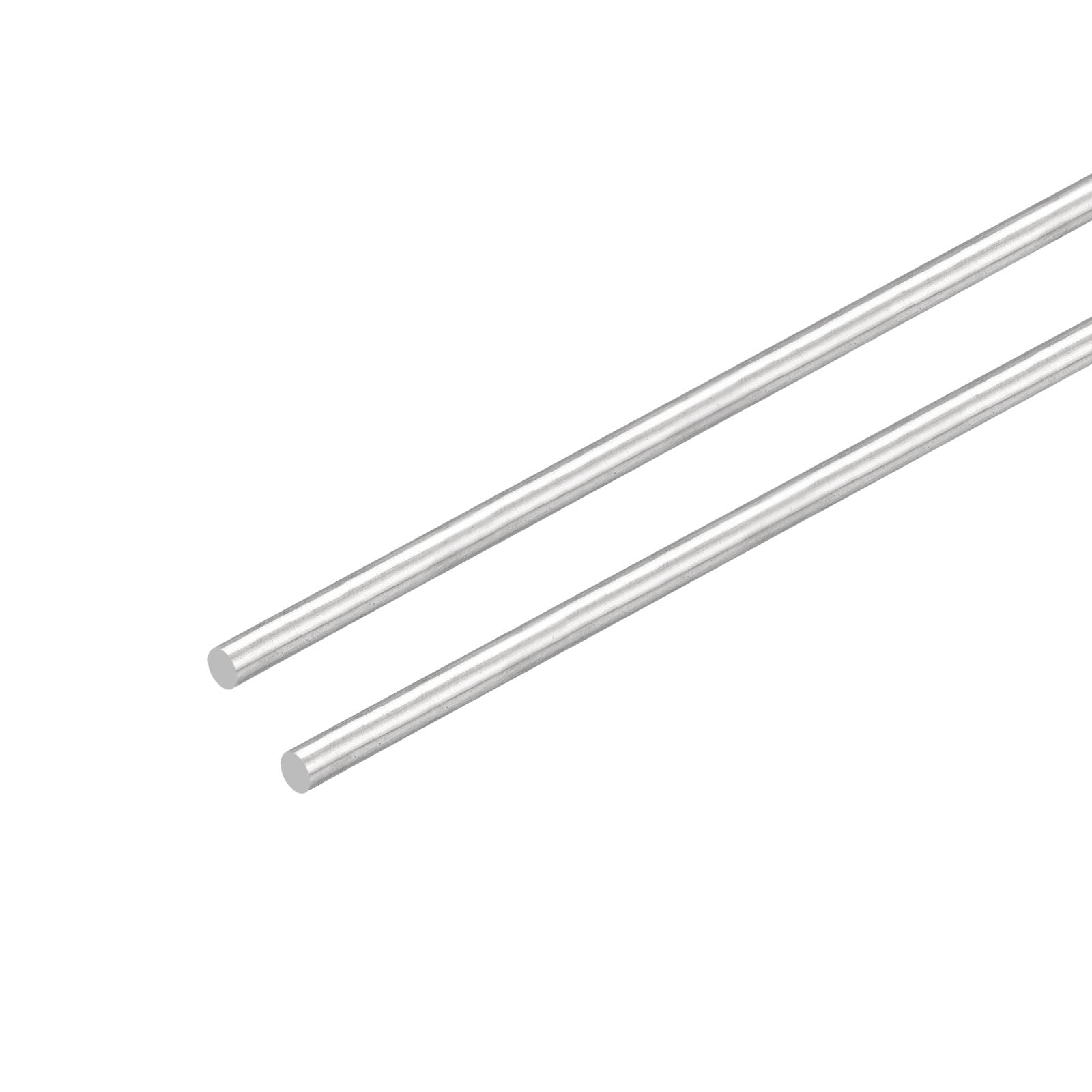 Uxcell 304 Stainless Steel Round Rods 4mm x 400mm for DIY Craft, 2 Pack - Walmart.com