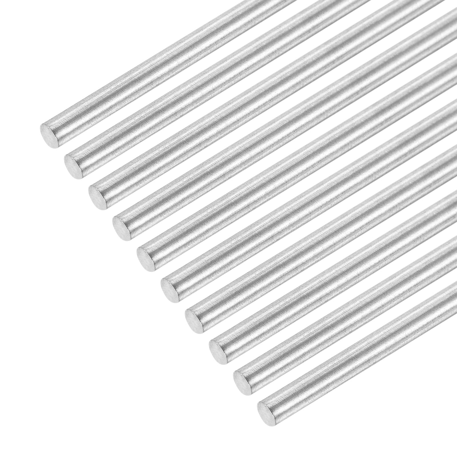 Uxcell 304 Stainless Steel Round Rods 4mm x 80mm for DIY Craft, 10 Pack - Walmart.com