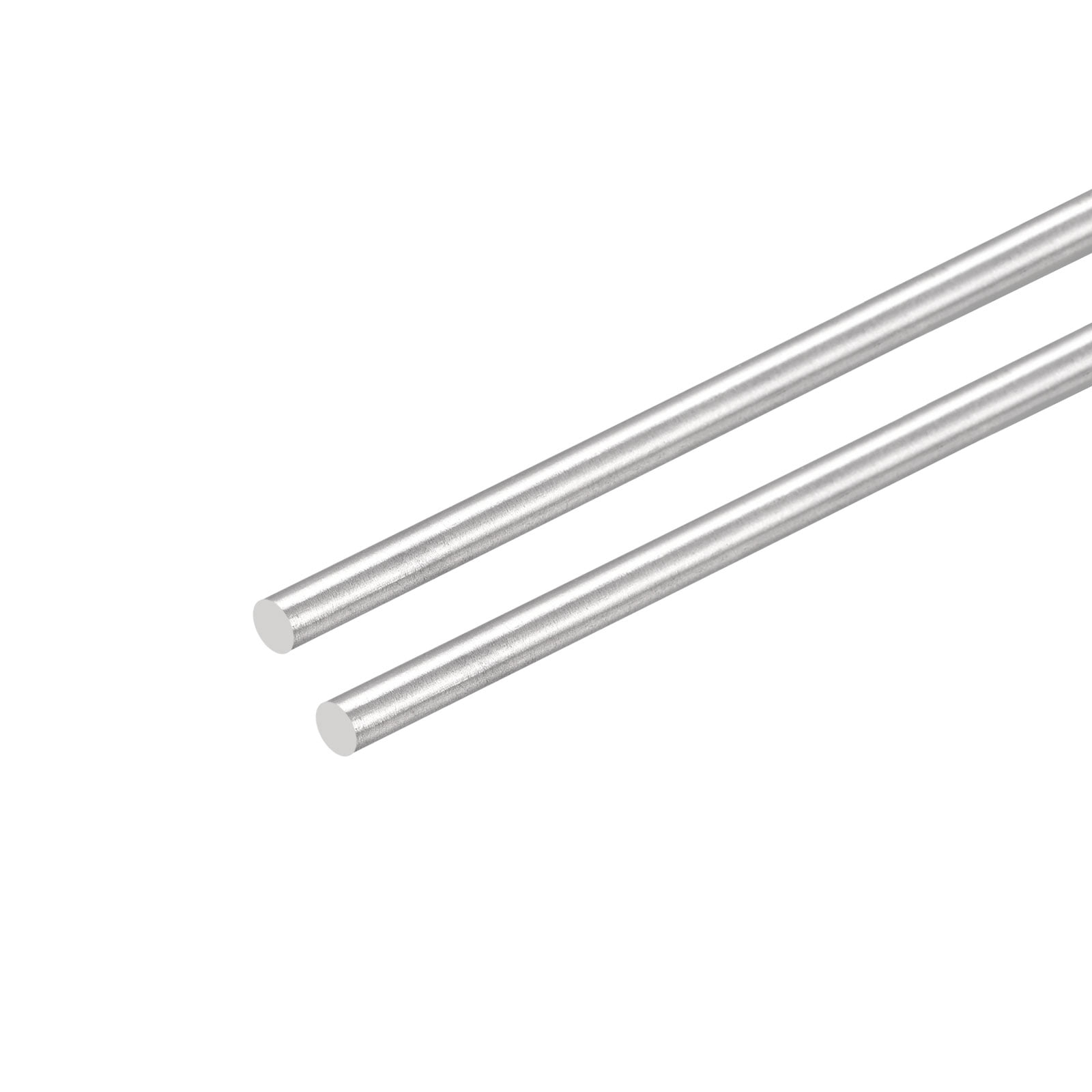 Uxcell 304 Stainless Steel Round Rods 6mm x 400mm for DIY Craft, 2 Pack - Walmart.com