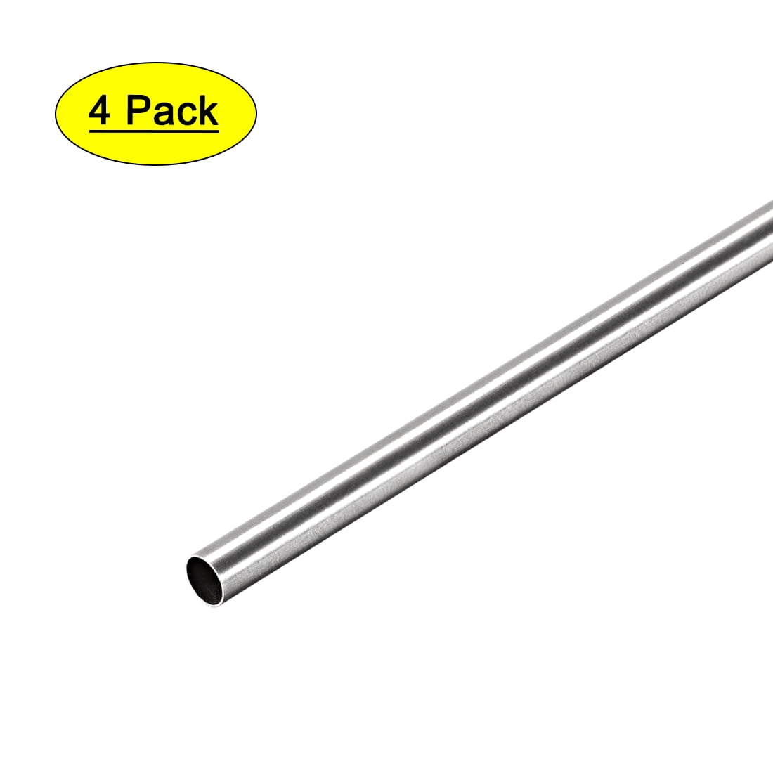 Uxcell 304 Stainless Steel Round Tubing Seamless Pipes Tube 5mm x 0.2mm ...