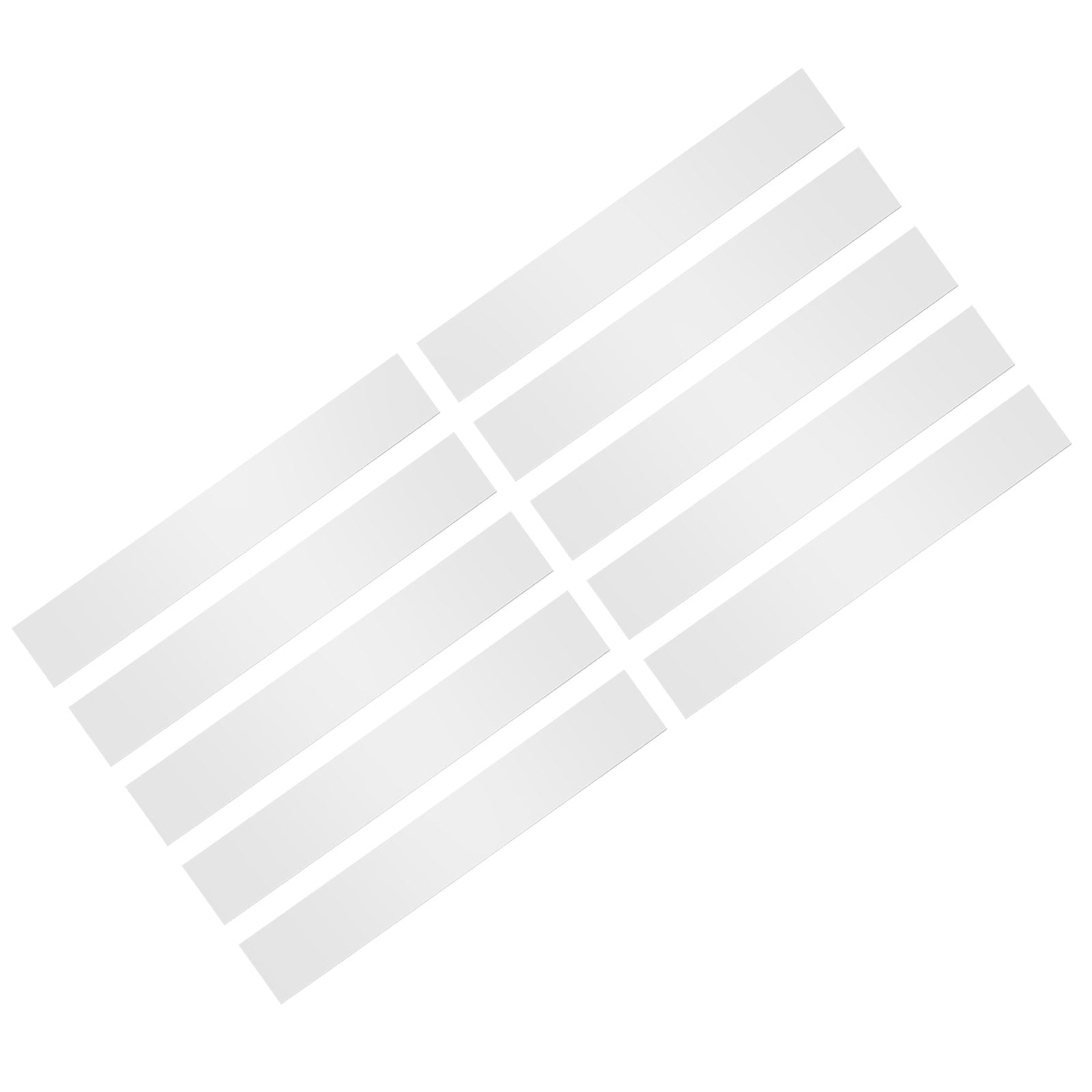 Uxcell 304 Stainless Steel Shims 12"x2"x0.024" Metal Strips Sheet 10Pcs ...