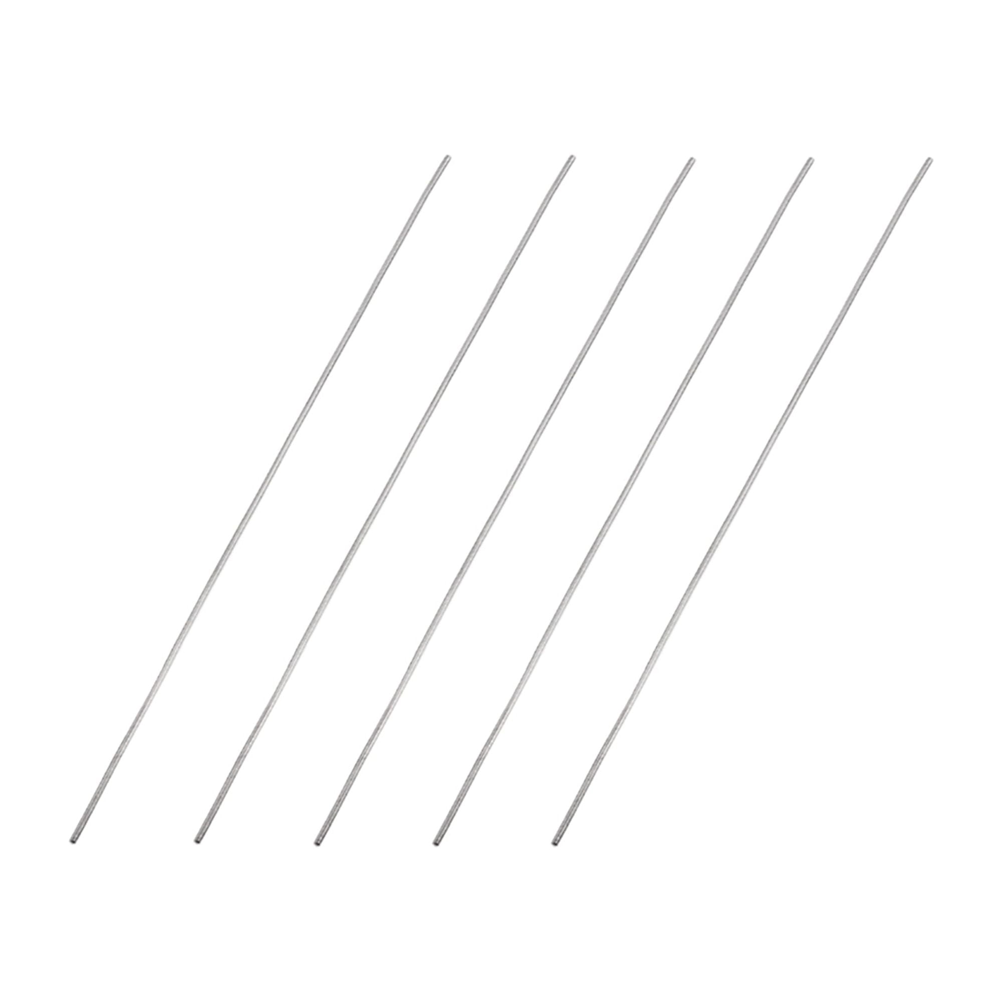 Uxcell 304 Stainless Steel Solid Round Rod for DIY Craft 1mm x 100mm /0 ...