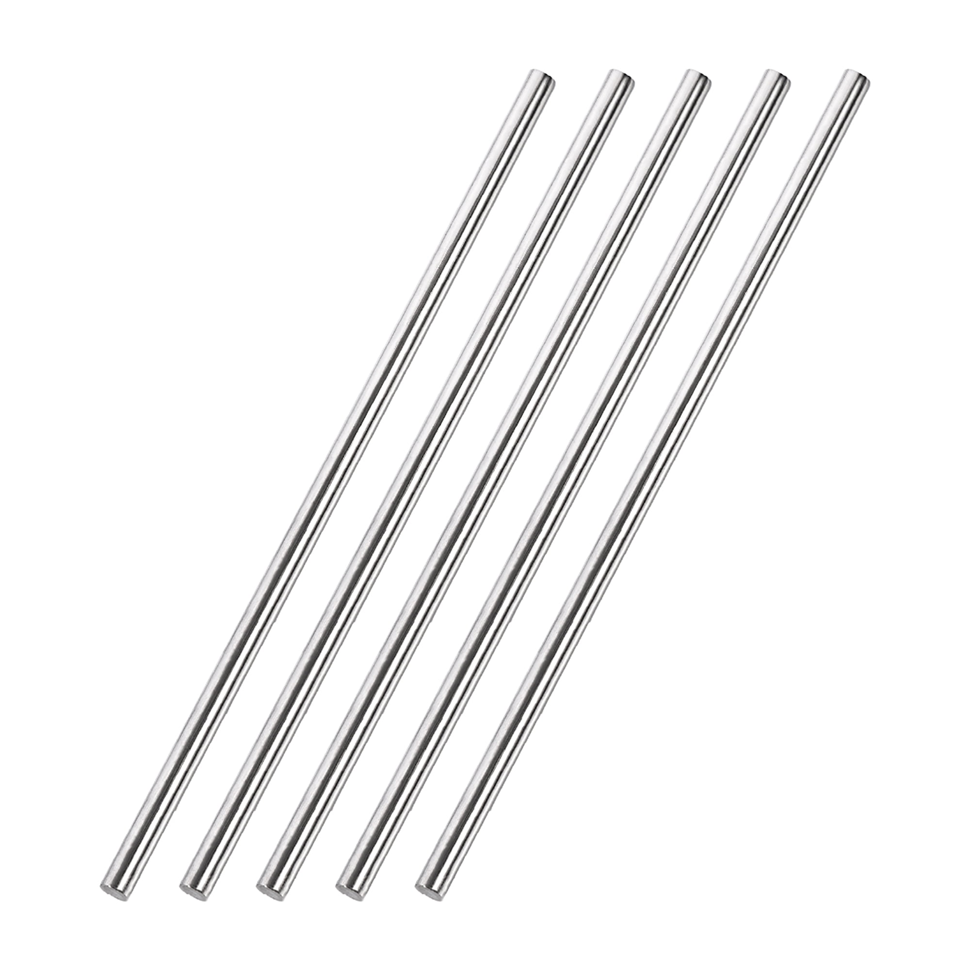 Uxcell 304 Stainless Steel Solid Round Rod for DIY Craft 5mm x 250mm /0 ...
