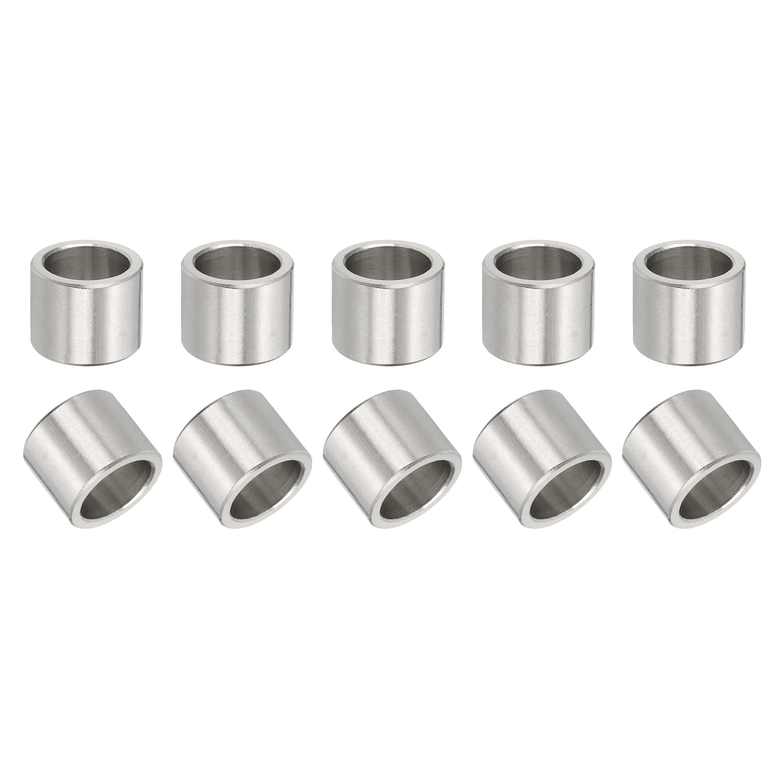 Uxcell 304 Stainless Steel Spacer, Round Metal Spacer Unthreaded Screw ...