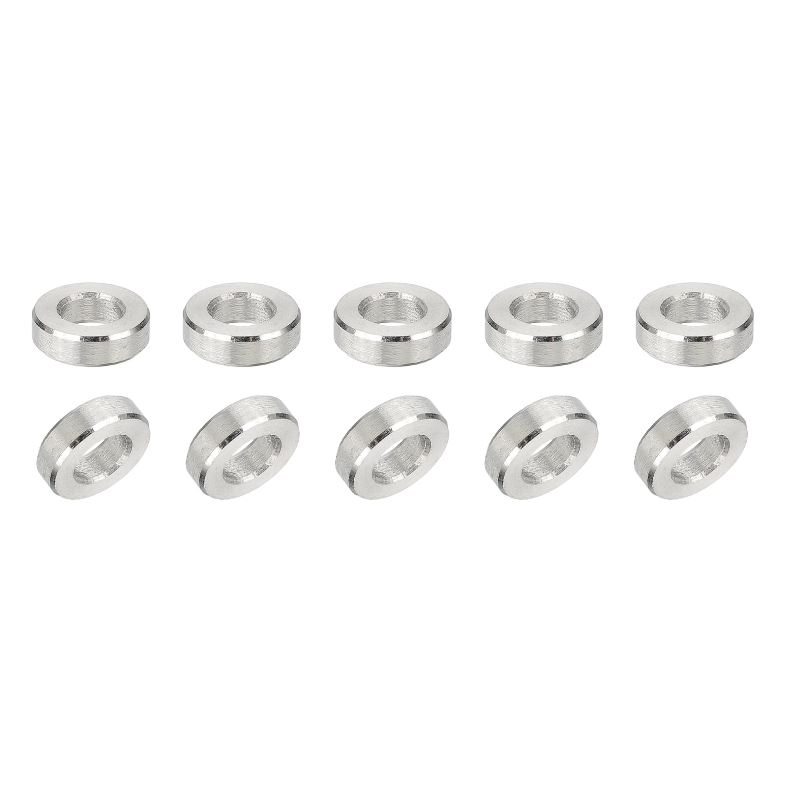 Uxcell 304 Stainless Steel Spacer, Round Metal Spacer Unthreaded Screw ...