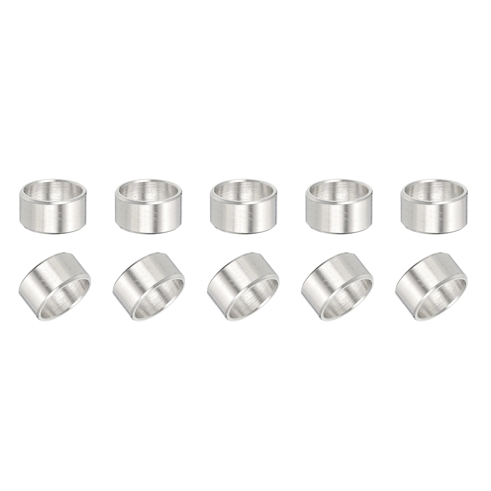 Uxcell 304 Stainless Steel Spacer, Round Metal Spacer Unthreaded Screw ...