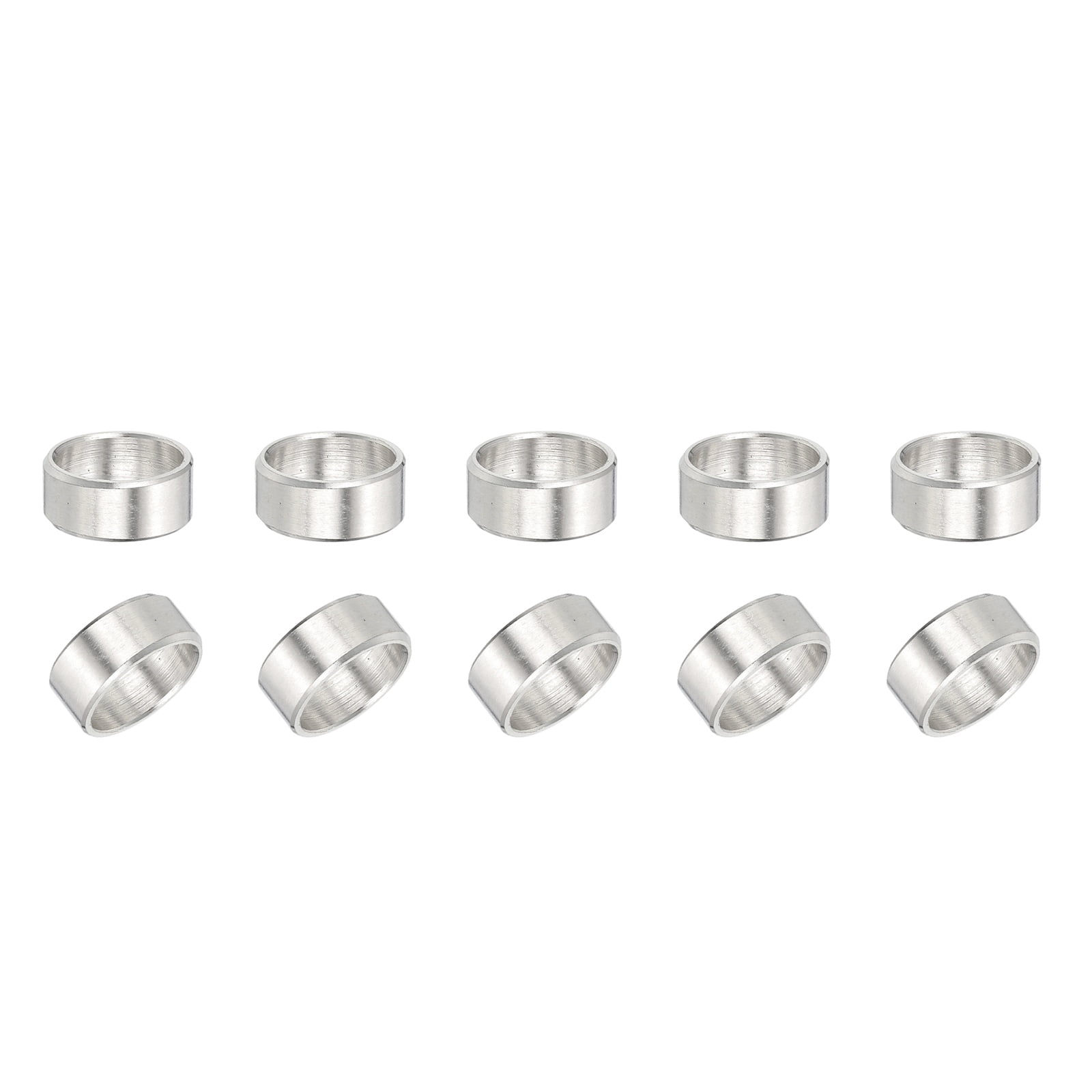 Uxcell 304 Stainless Steel Spacer, Round Metal Spacer Unthreaded Screw ...