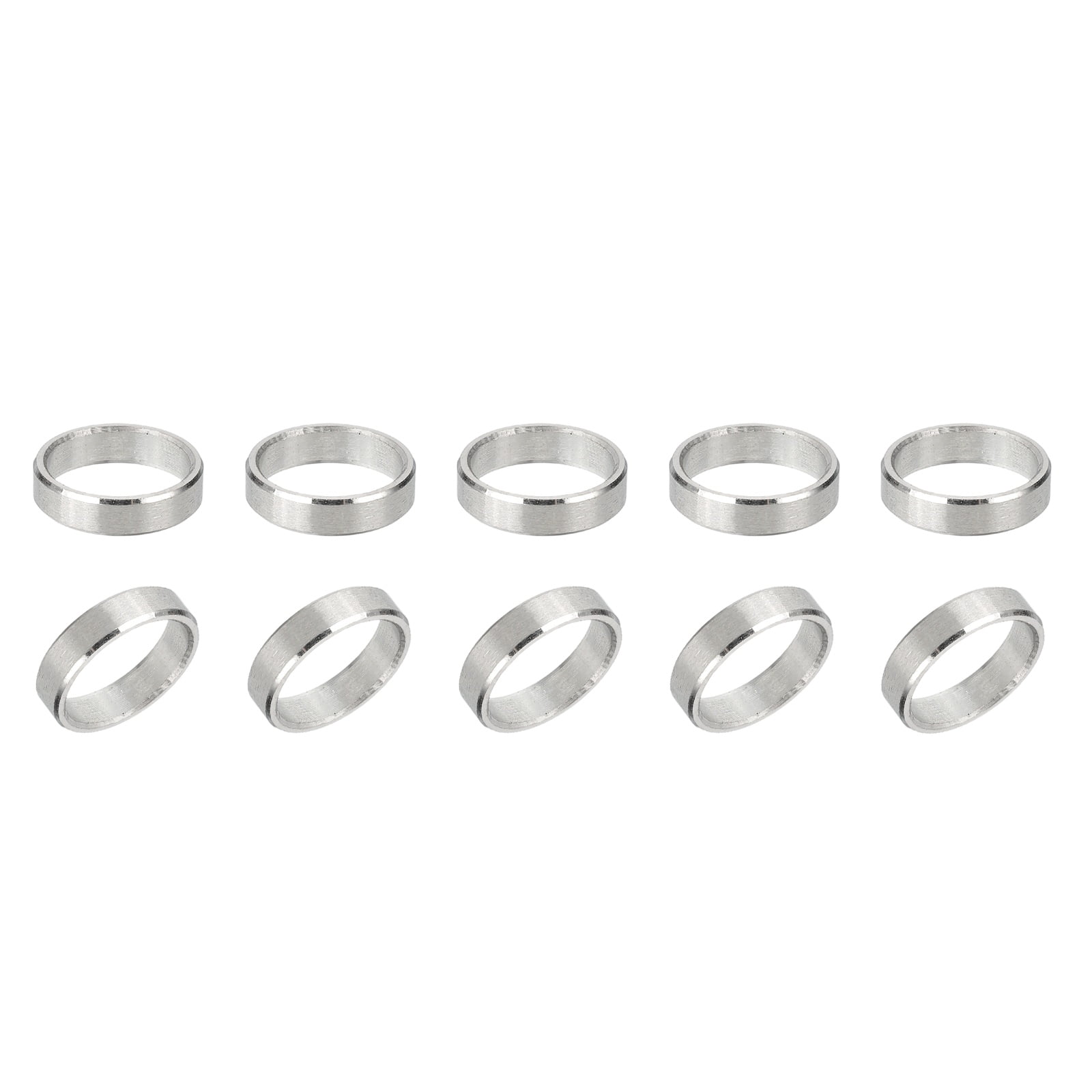 Uxcell 304 Stainless Steel Spacer, Round Metal Spacer Unthreaded Screw ...