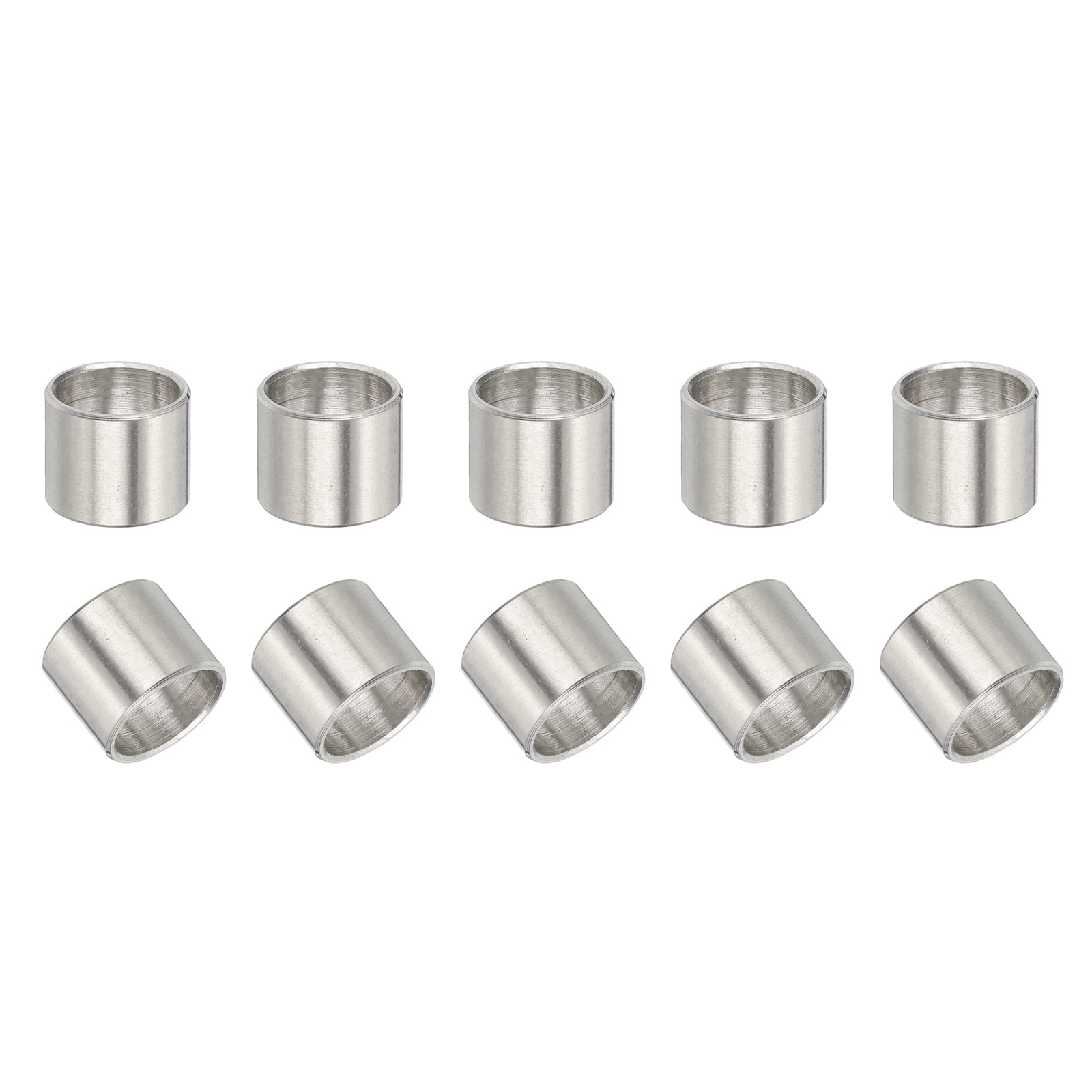 Uxcell 304 Stainless Steel Spacer, Round Metal Spacer Unthreaded Screw ...