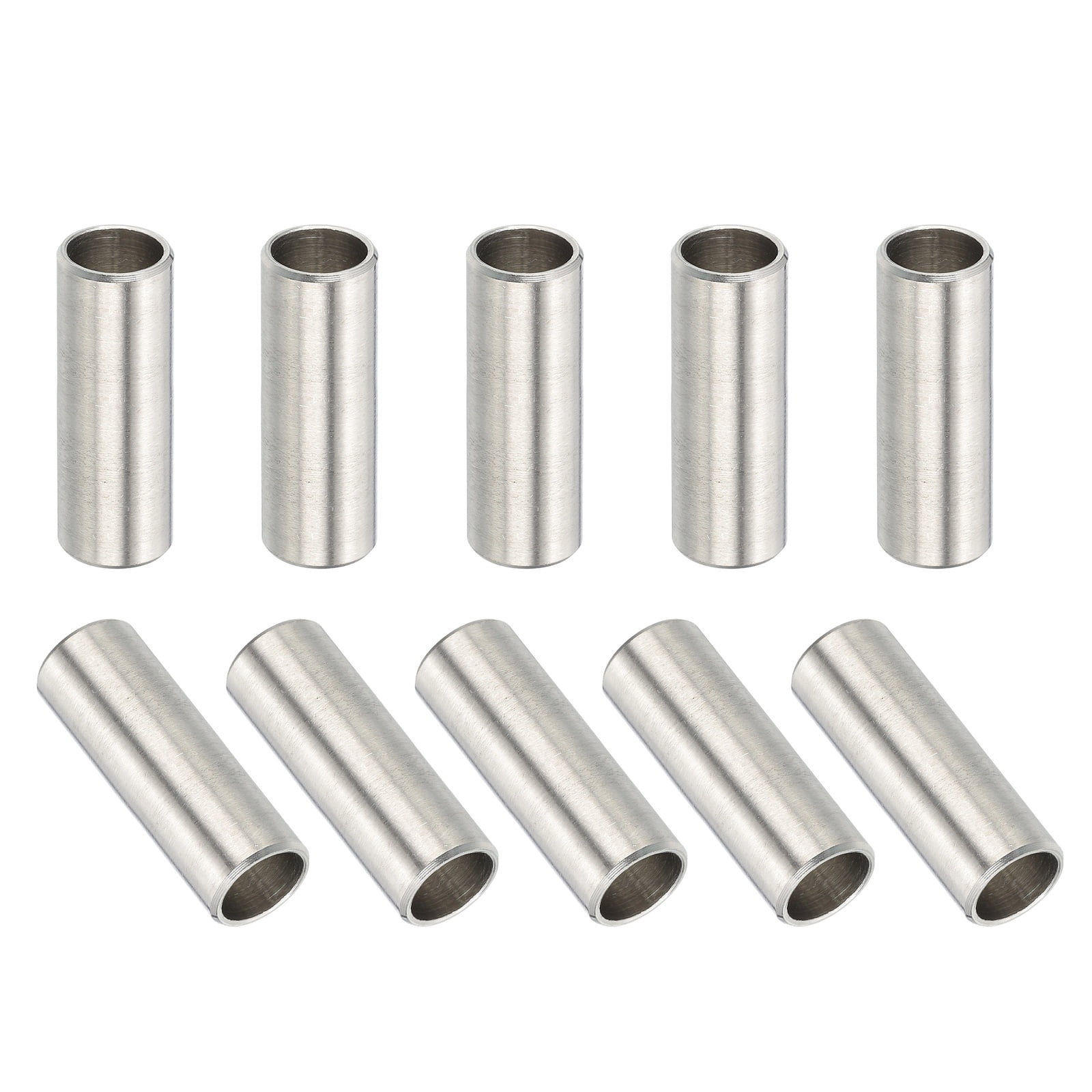 Uxcell 304 Stainless Steel Spacer, Round Metal Spacer Unthreaded Screw ...
