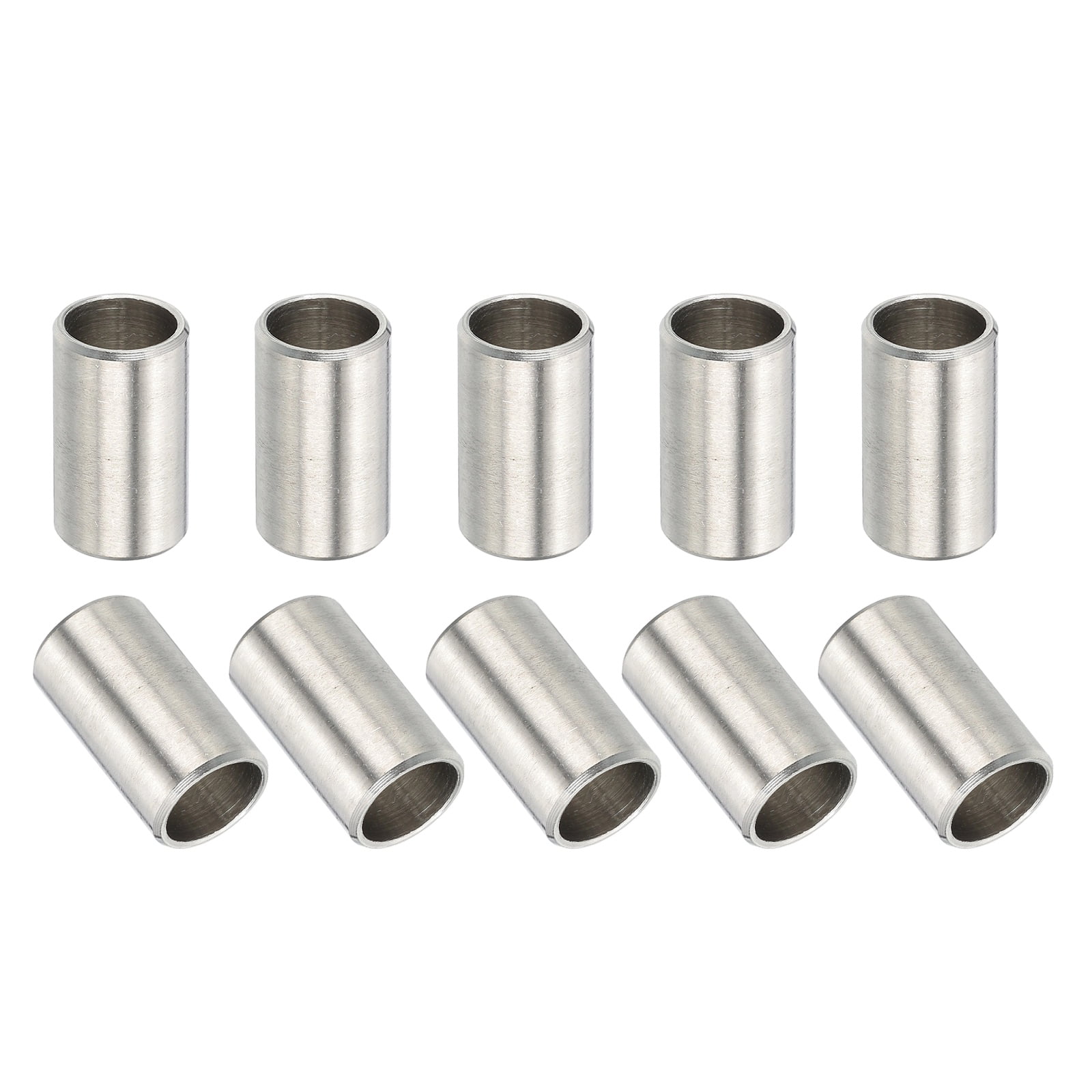 Uxcell 304 Stainless Steel Spacer, Round Metal Spacer Unthreaded Screw ...