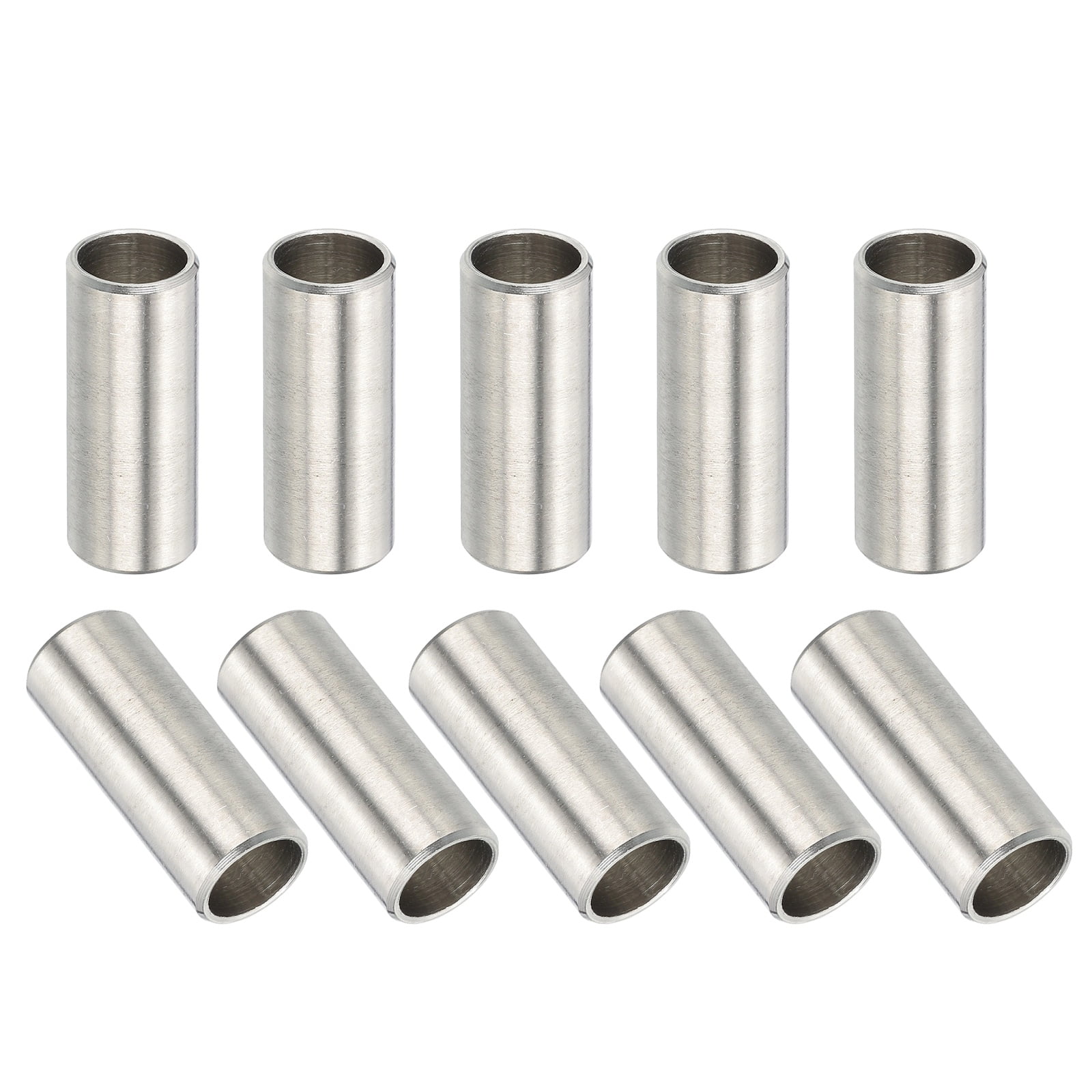 Uxcell 304 Stainless Steel Spacer, Round Metal Spacer Unthreaded Screw ...