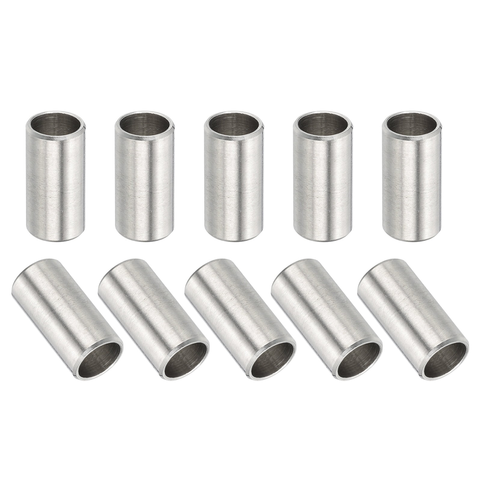 Uxcell 304 Stainless Steel Spacer, Round Metal Spacer Unthreaded Screw ...