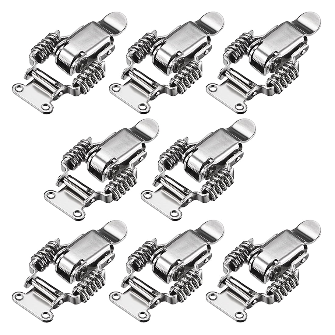 Uxcell 304 Stainless Steel Spring Loaded Toggle Latch Catch Clamp 68mm ...
