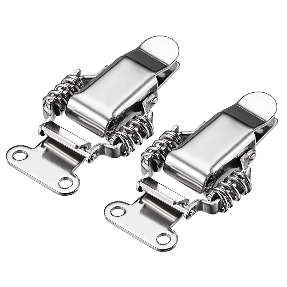 Uxcell 304 Stainless Steel Spring Loaded Toggle Latch Catch Clamp 95mm ...