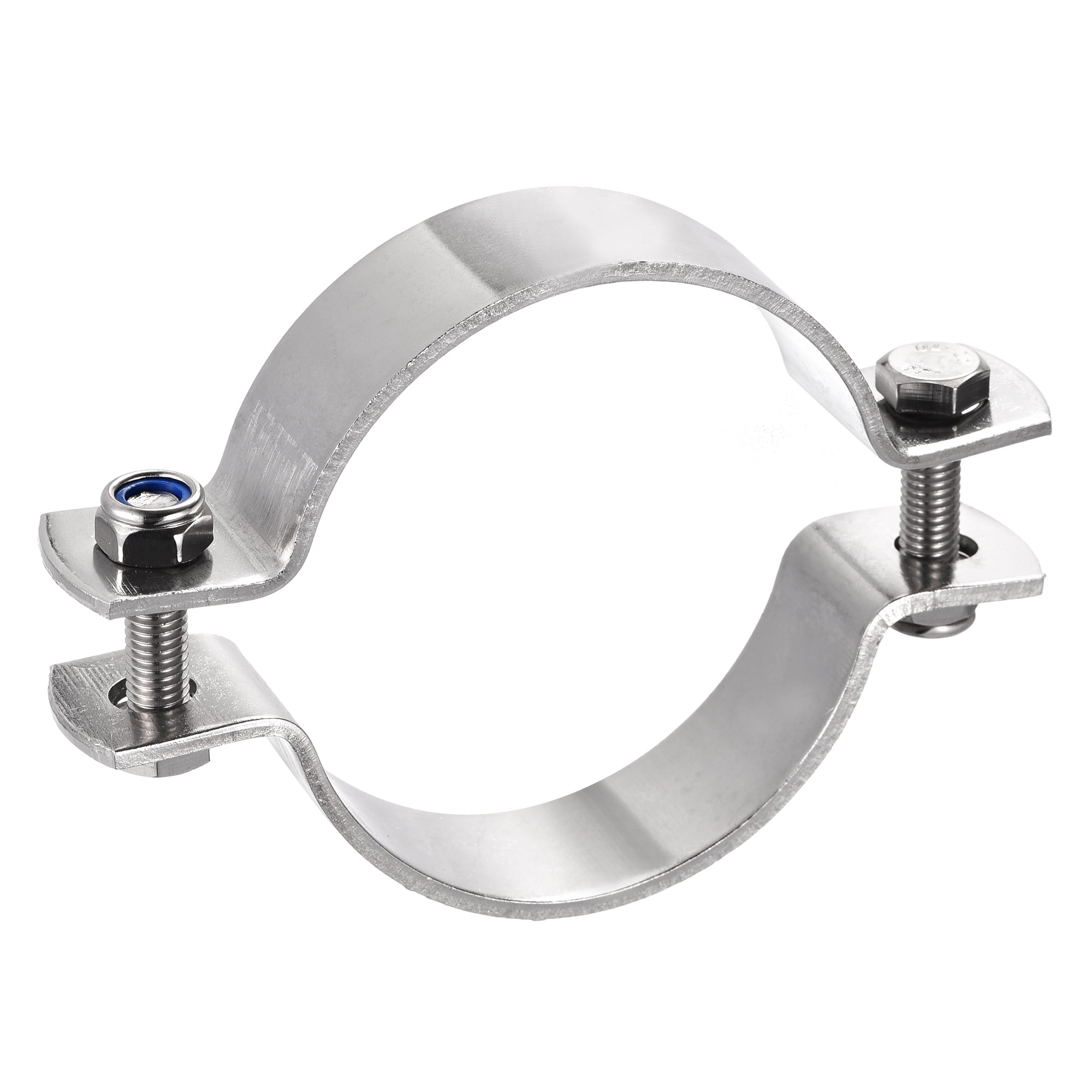 Uxcell 304 Stainless Steel Wall Mount Ceiling Mount Pipe Support for ...