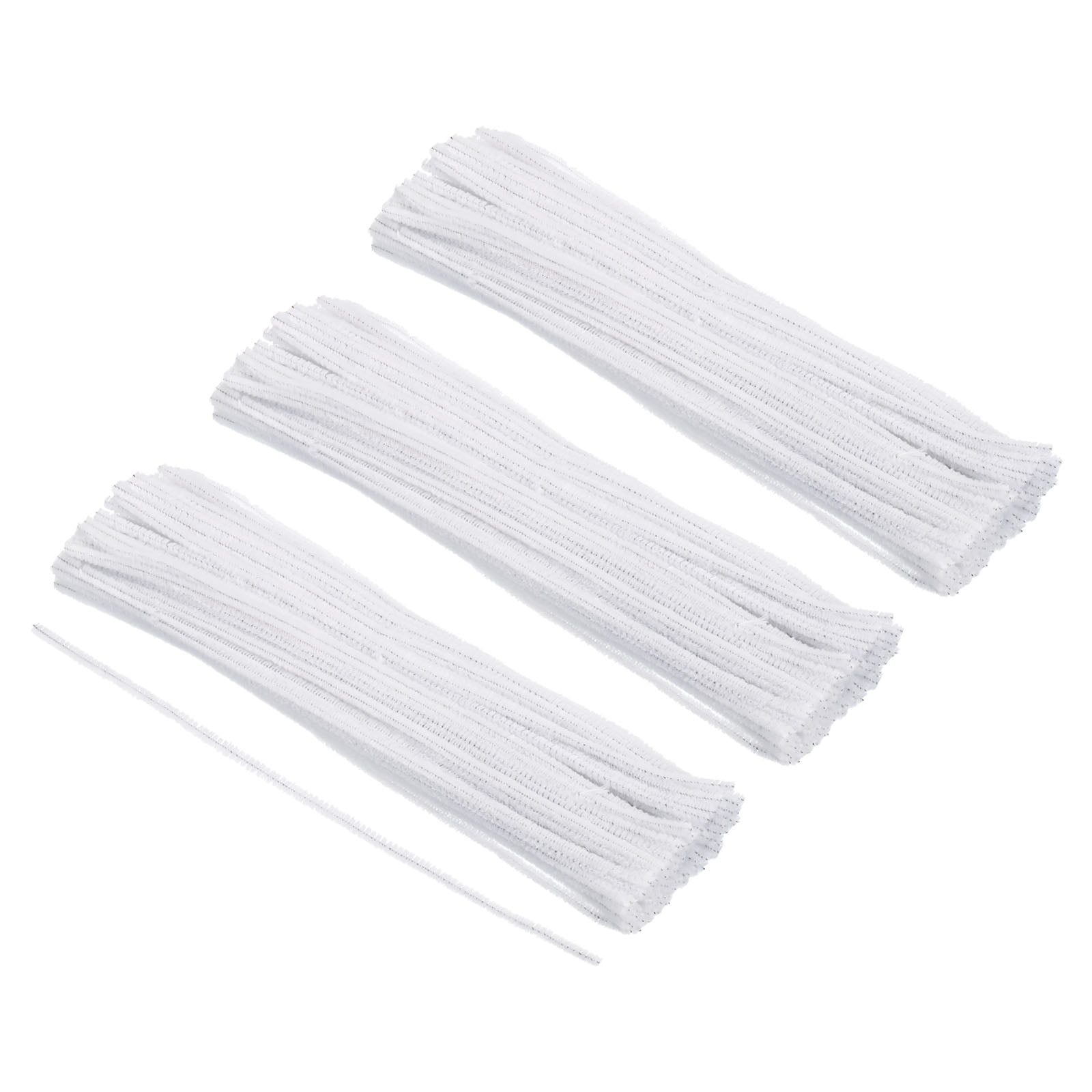 Uxcell 30CM/12Inch Pipe Cleaners, 300 Pack Flexible Chenille Stems for ...